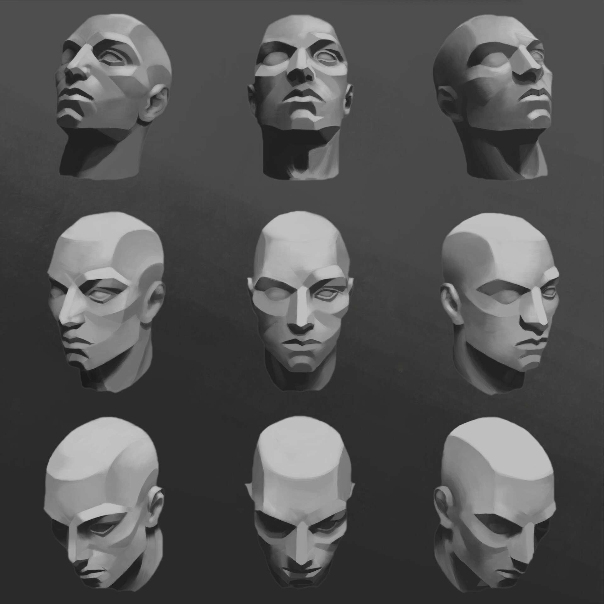 ArtStation - Asaro Head Study