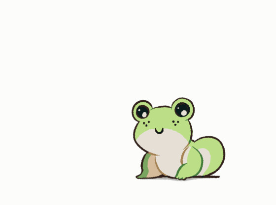 ArtStation - Looping frog animation