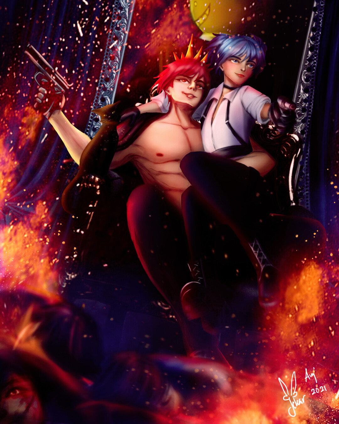 ArtStation - Karma x Nagisa