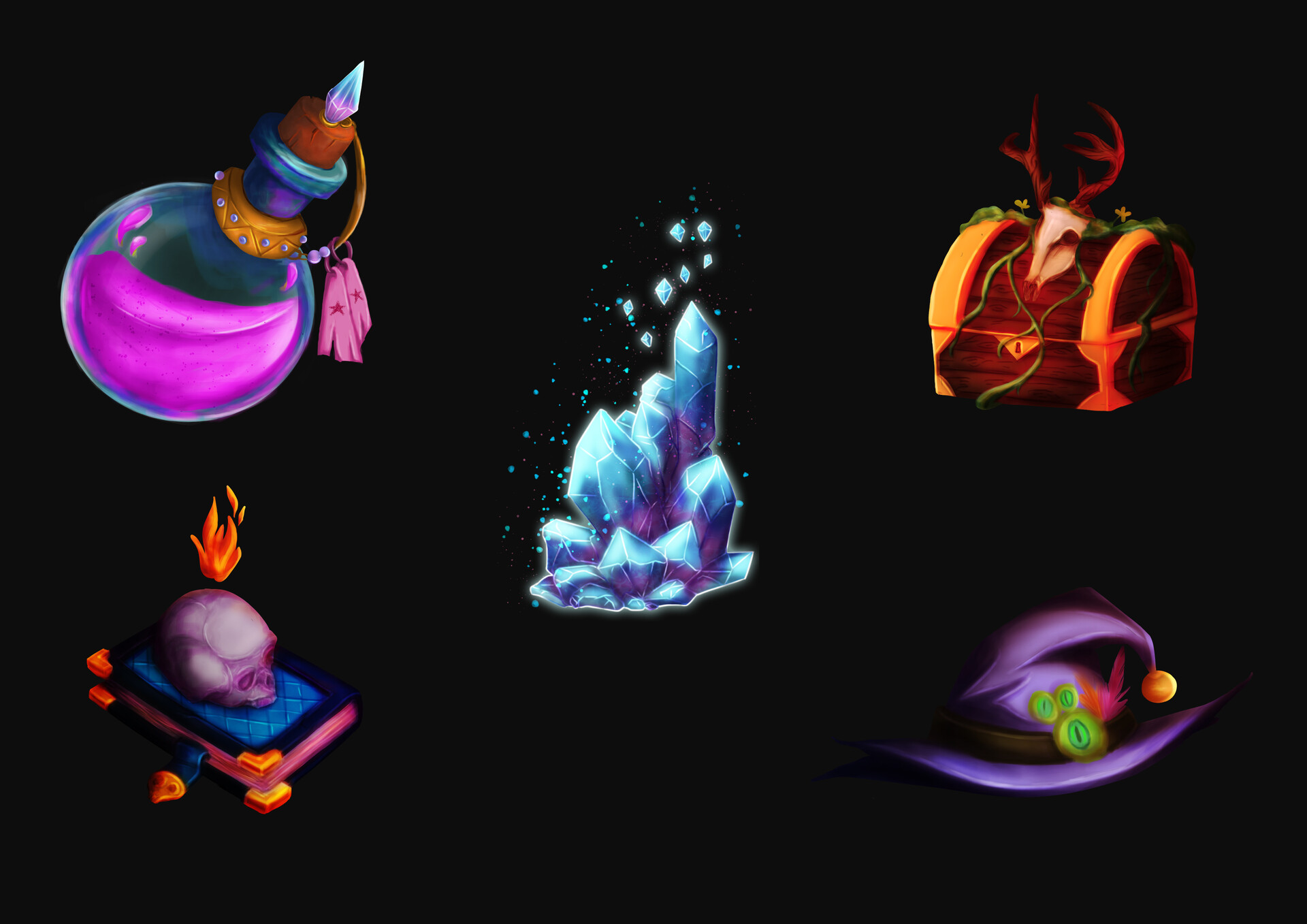 ArtStation - 2d game assets