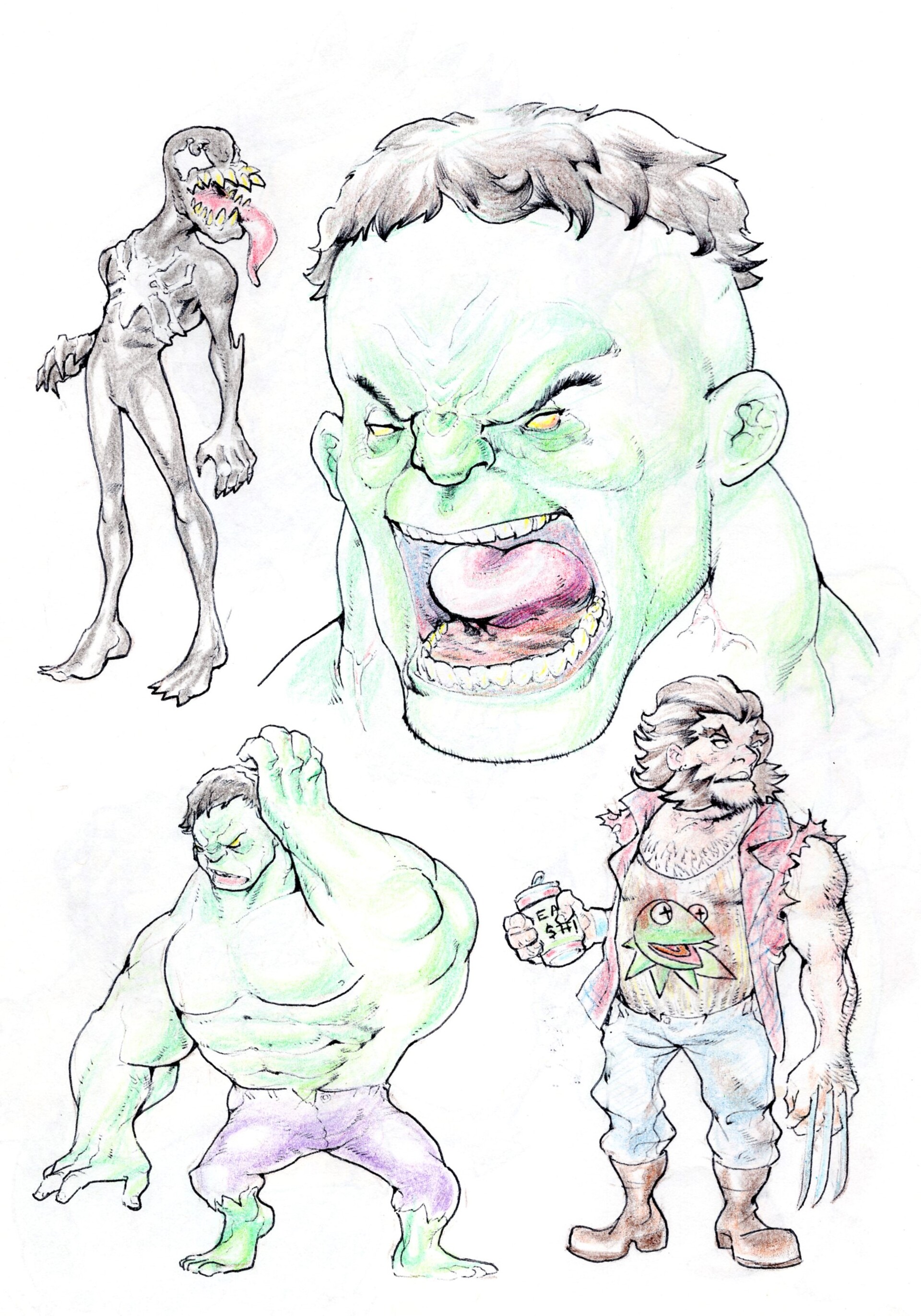 ArtStation - comic book peeps