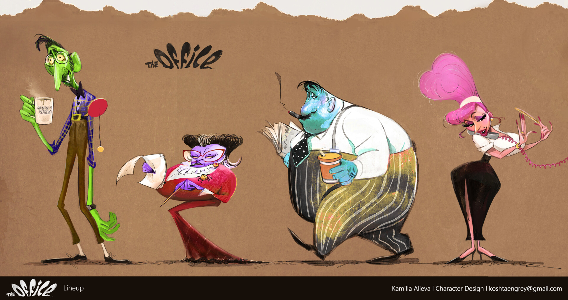 Animation Character Design Portfolio