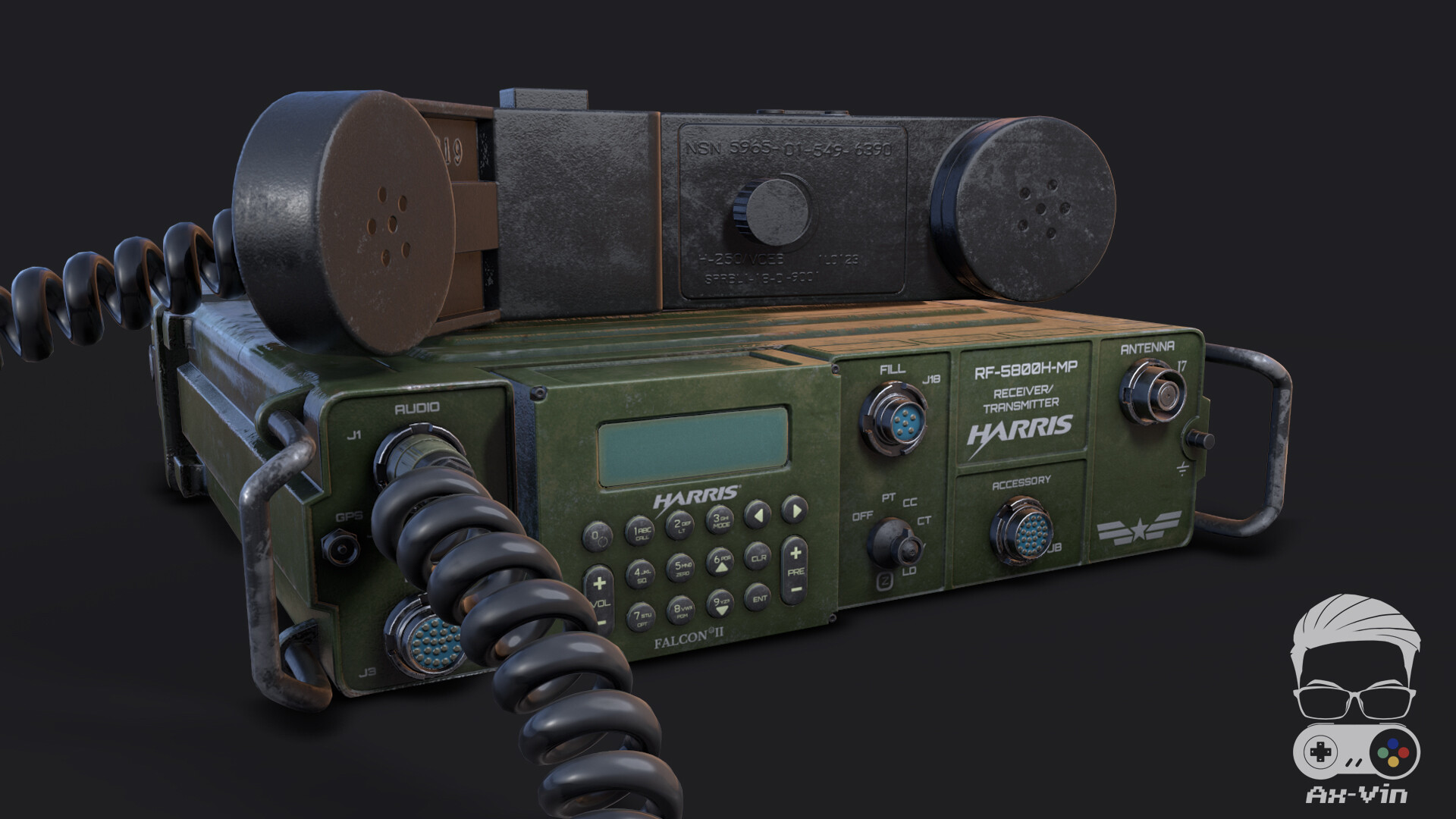 Power Diagram For A Harris Radio Military Harris To Provide
