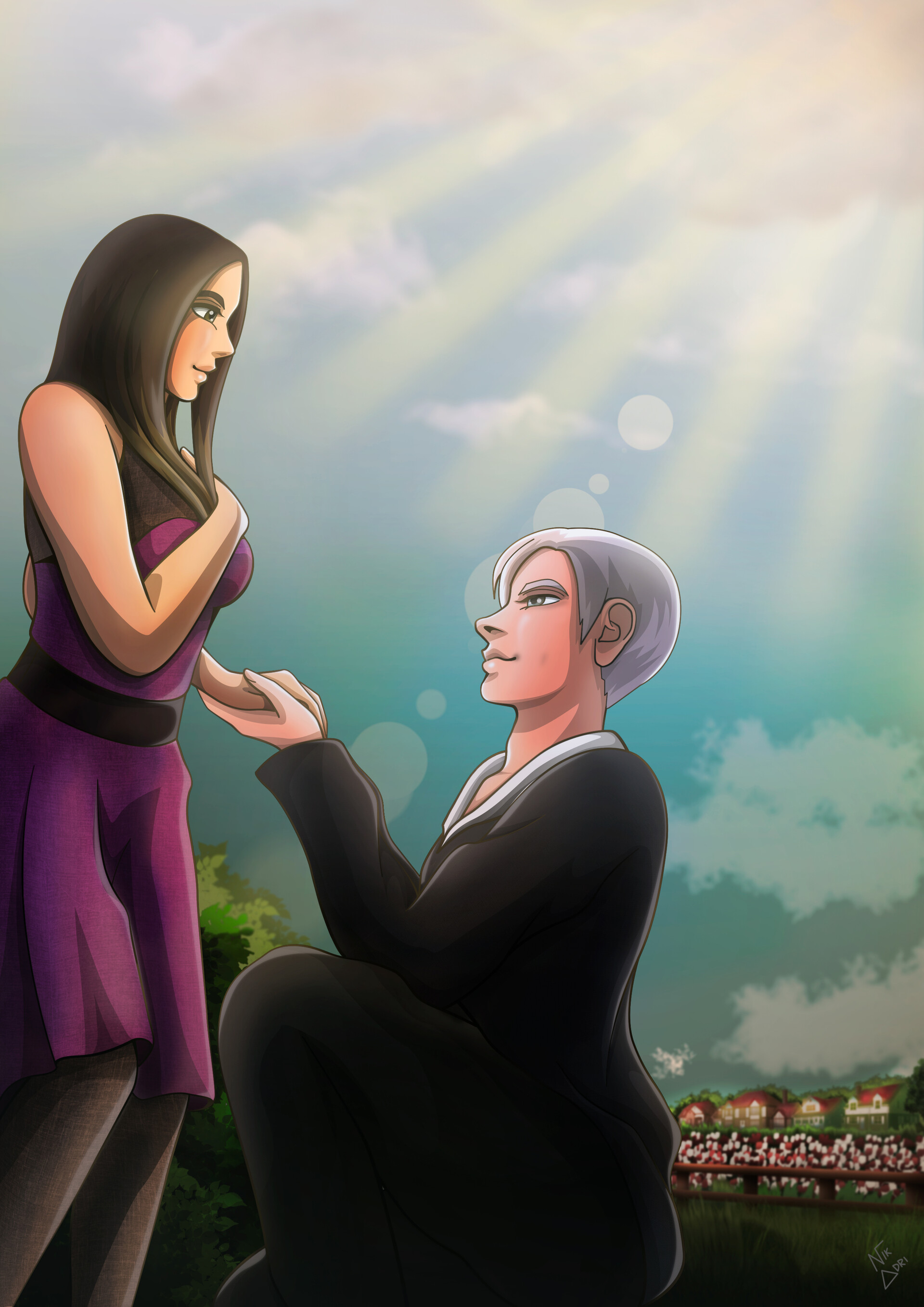 ArtStation - A special moment