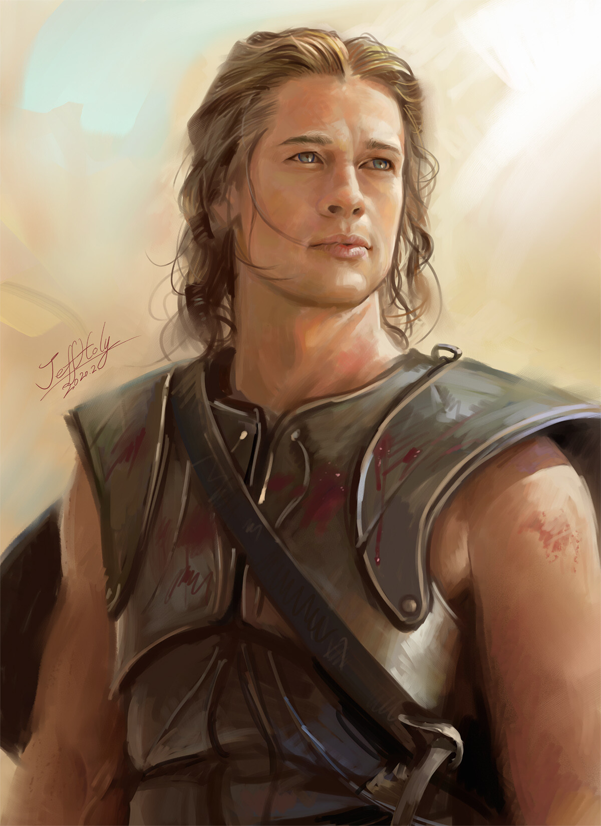 ArtStation - Brad Pitt