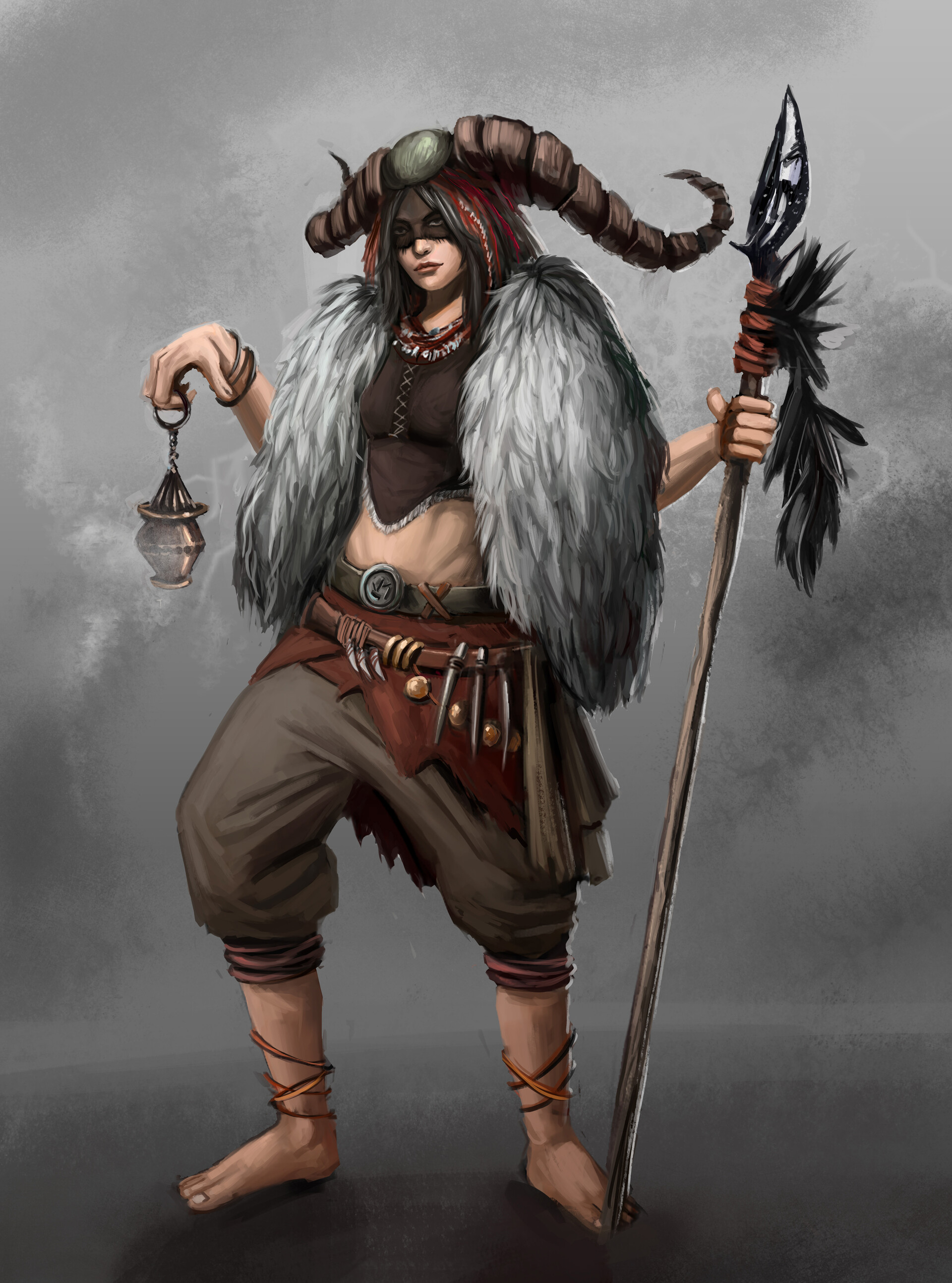 ArtStation - shaman concept