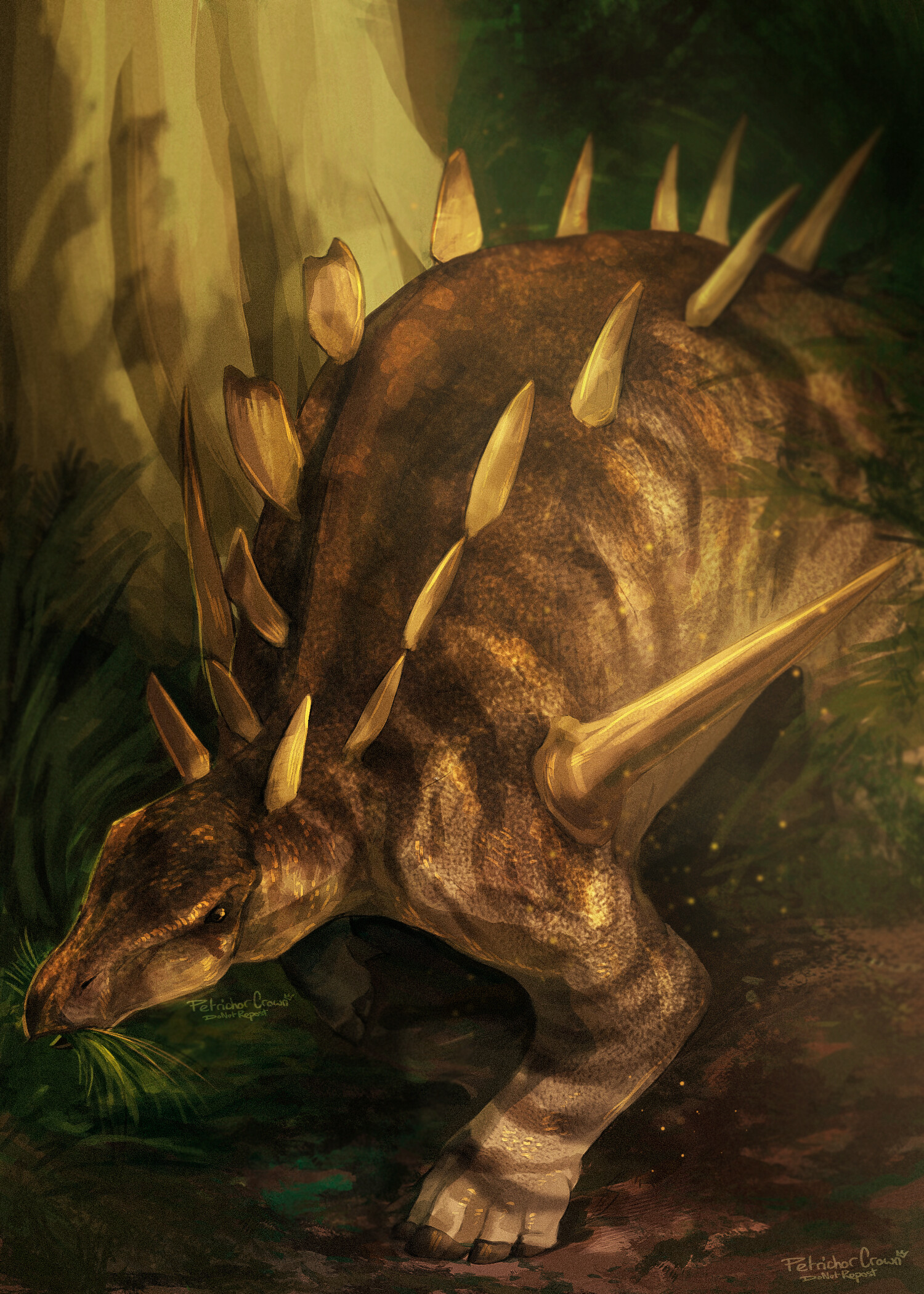 ArtStation - Kentrosaurus