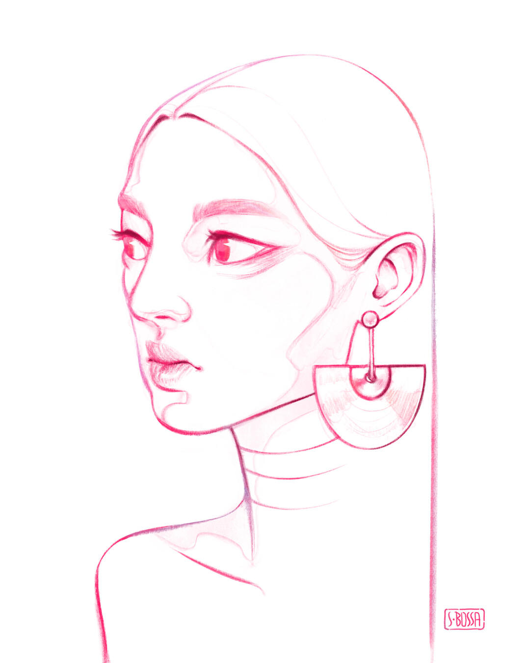 ArtStation - Pink Portraits