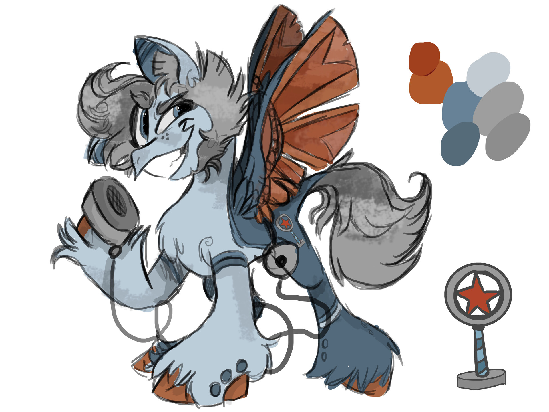 how to draw my little pony pegasus wings