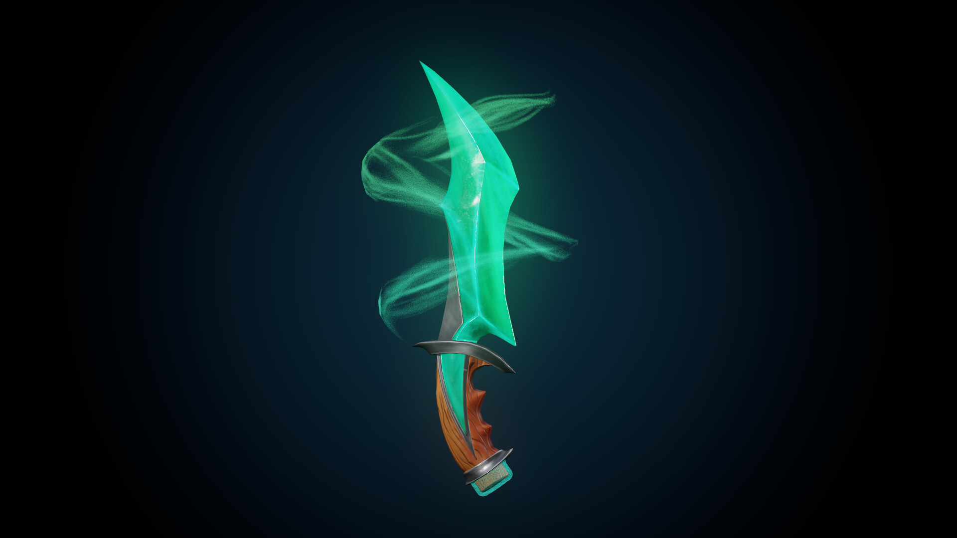 ArtStation - Low Poly Stylized Knife.