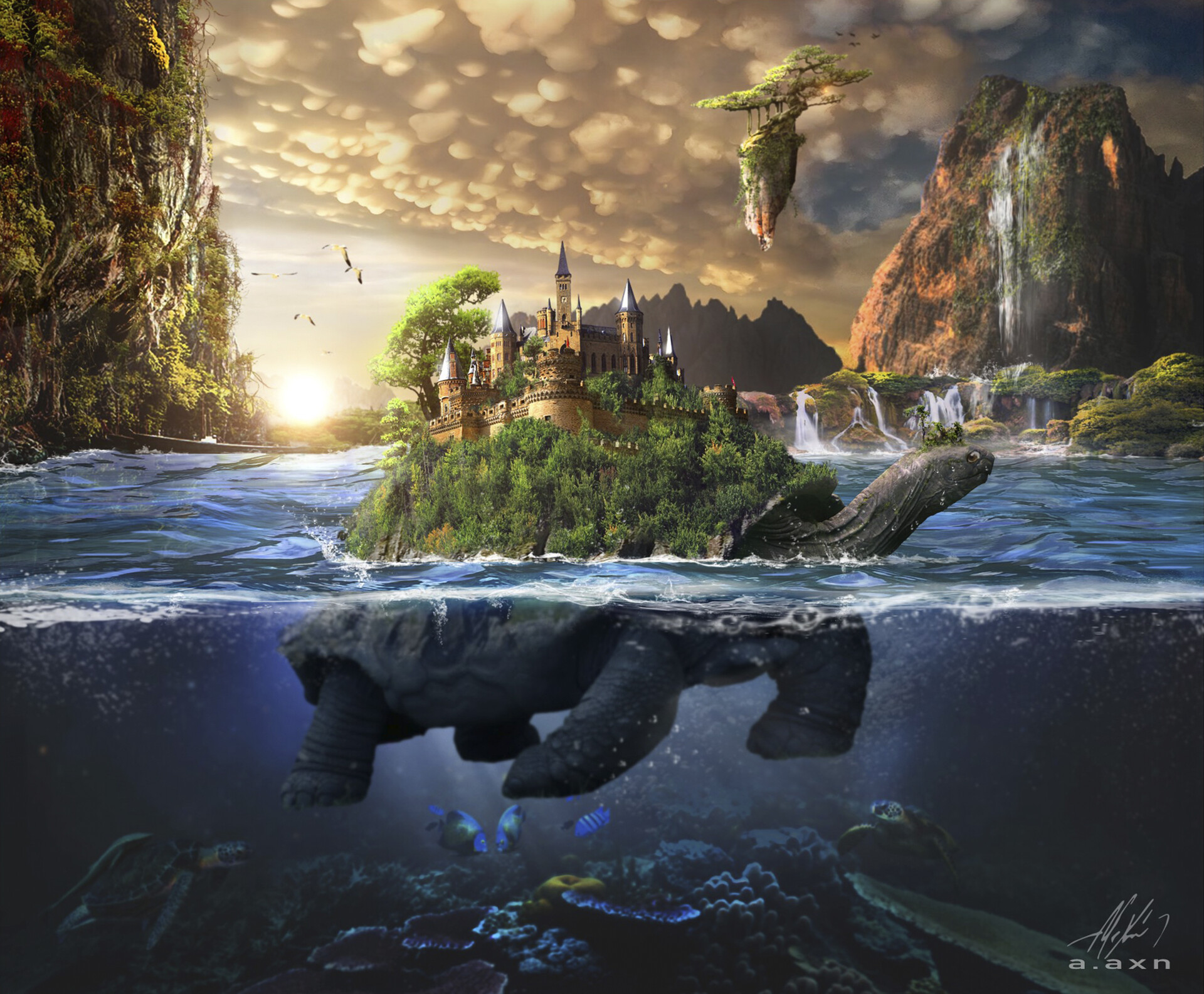 ArtStation - DREAM ISLAND