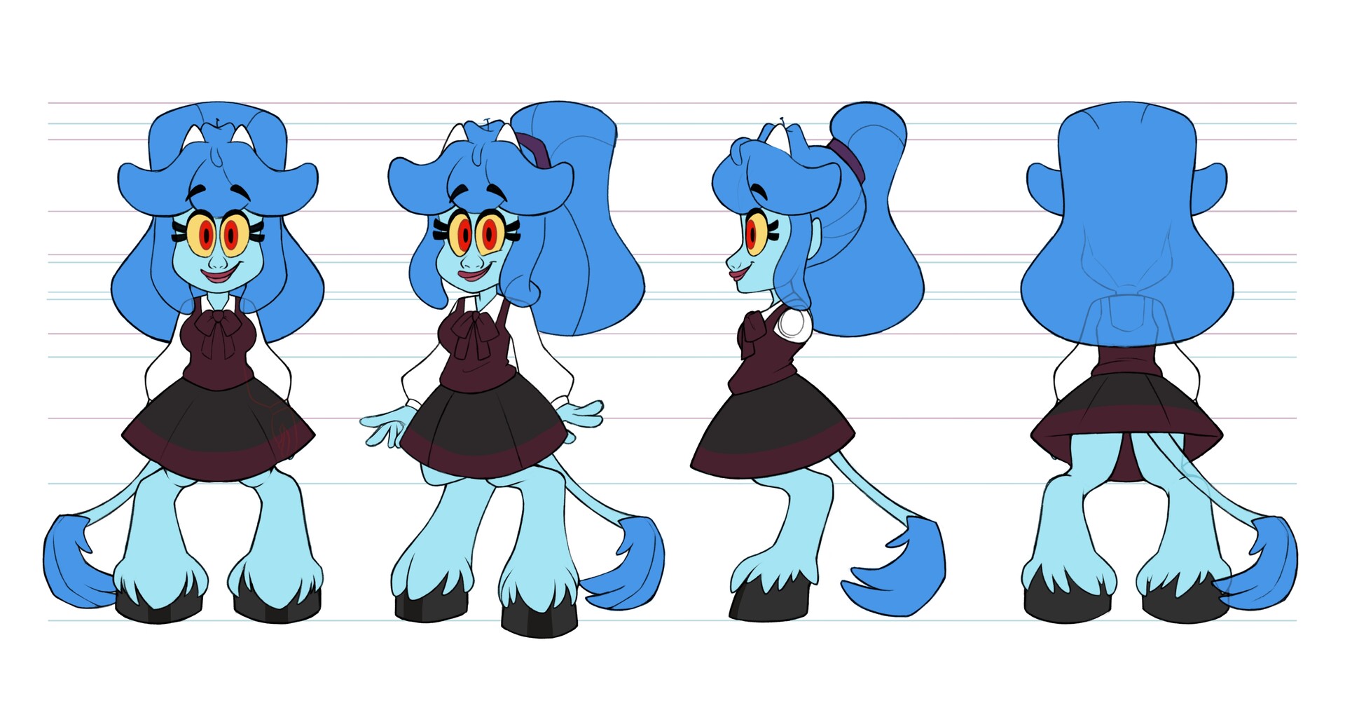 ArtStation - Ingrid Turnaround - Commission