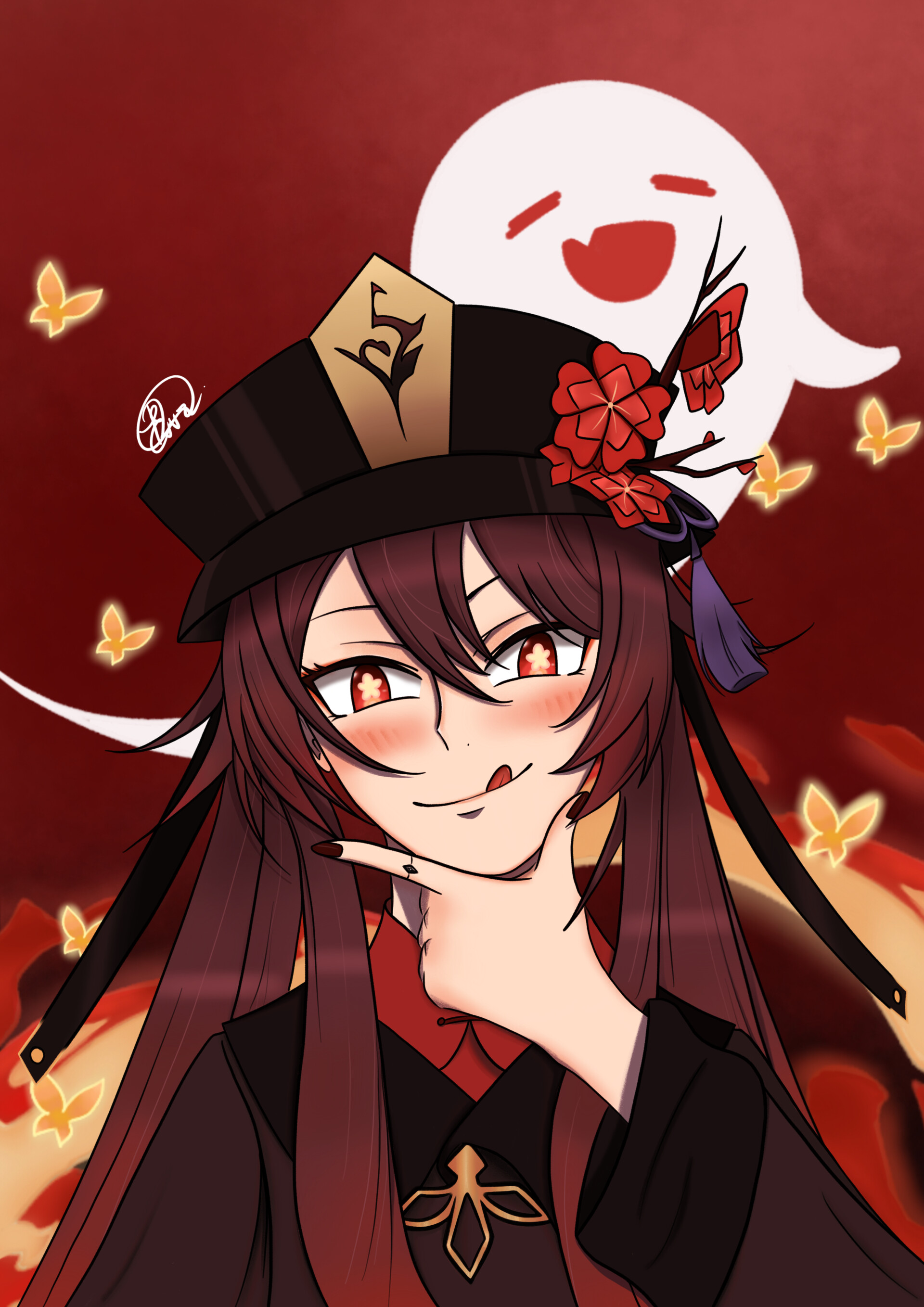 ArtStation - Hu Tao - Art