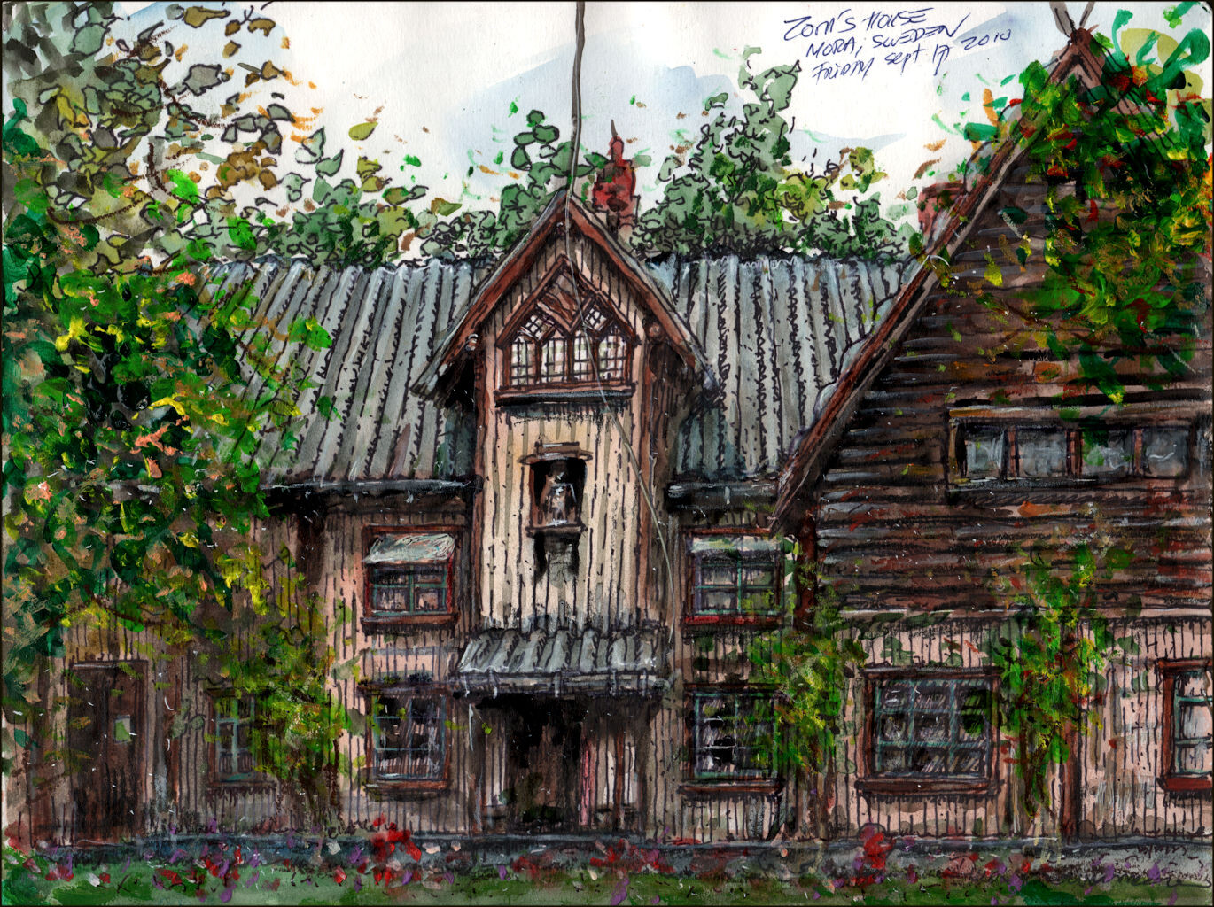 ArtStation - The house of Swedish artist Ander Zorn