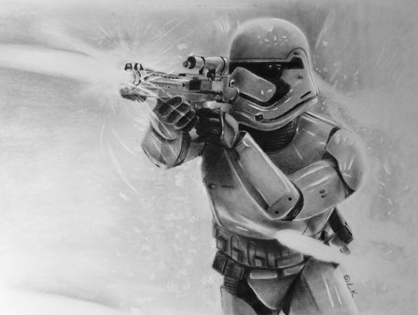 ArtStation - Star Wars Stormtrooper Drawing