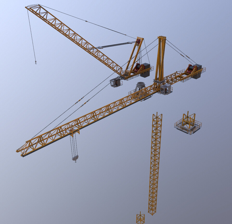 ArtStation - Modular Crane