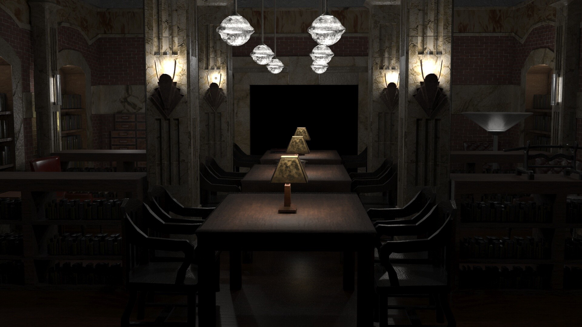 ArtStation - Supernatural- Men of Letters bunker