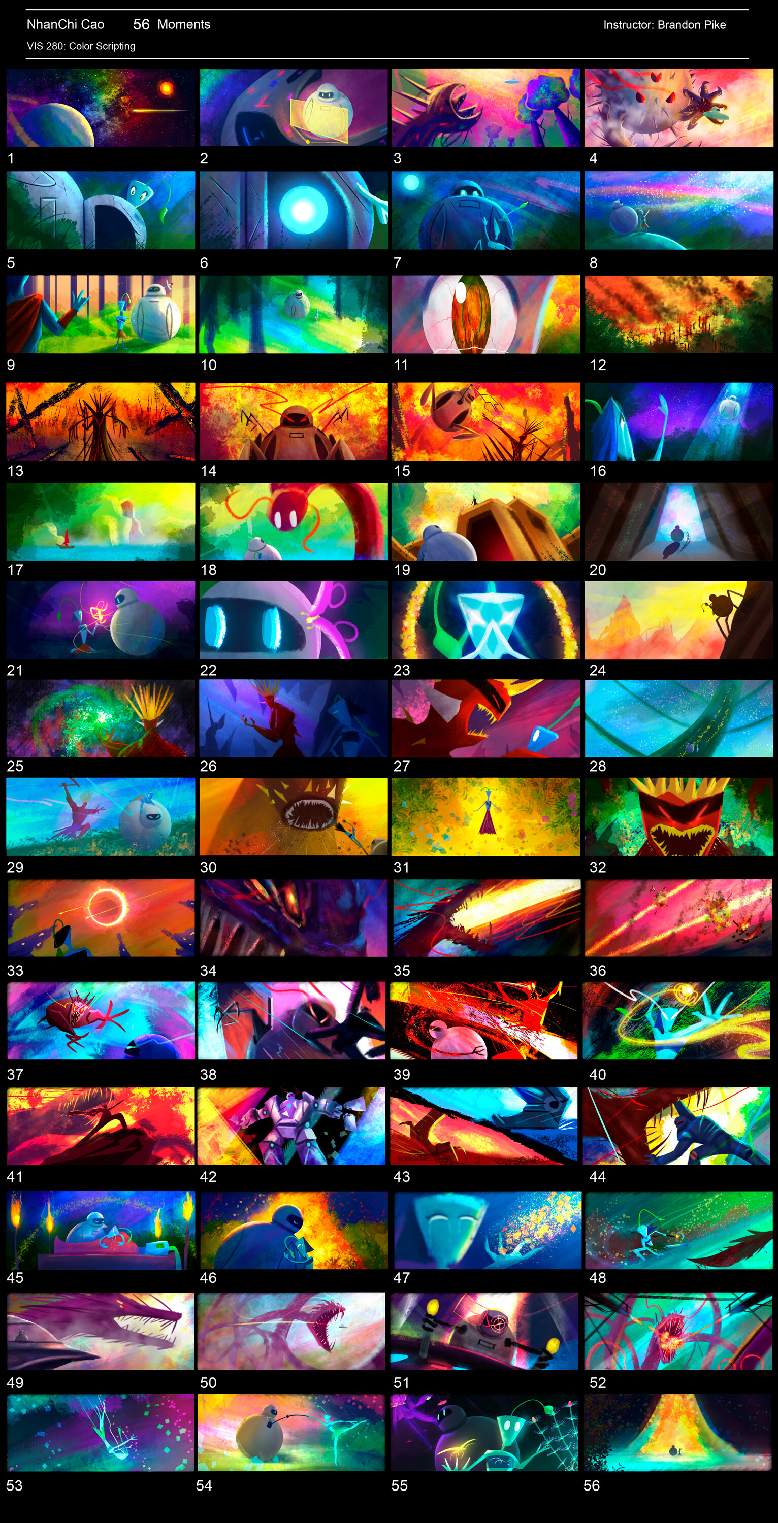 ArtStation - Color Script