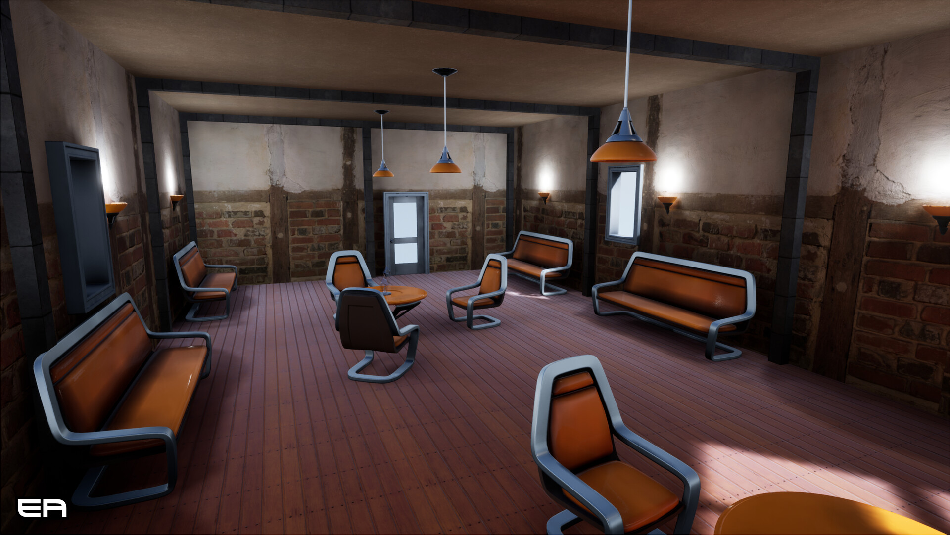 ERION ARTWORK - 3D Room Example