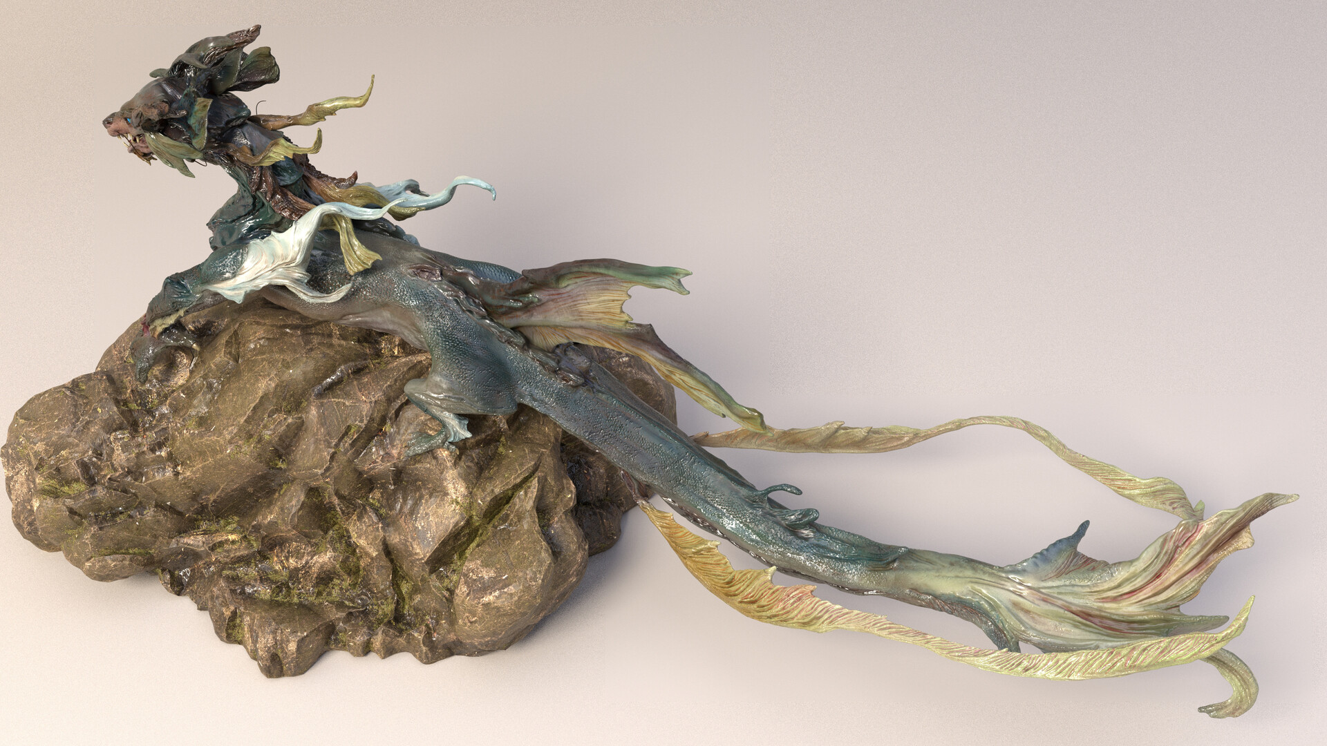 dong zhou - flood dragon