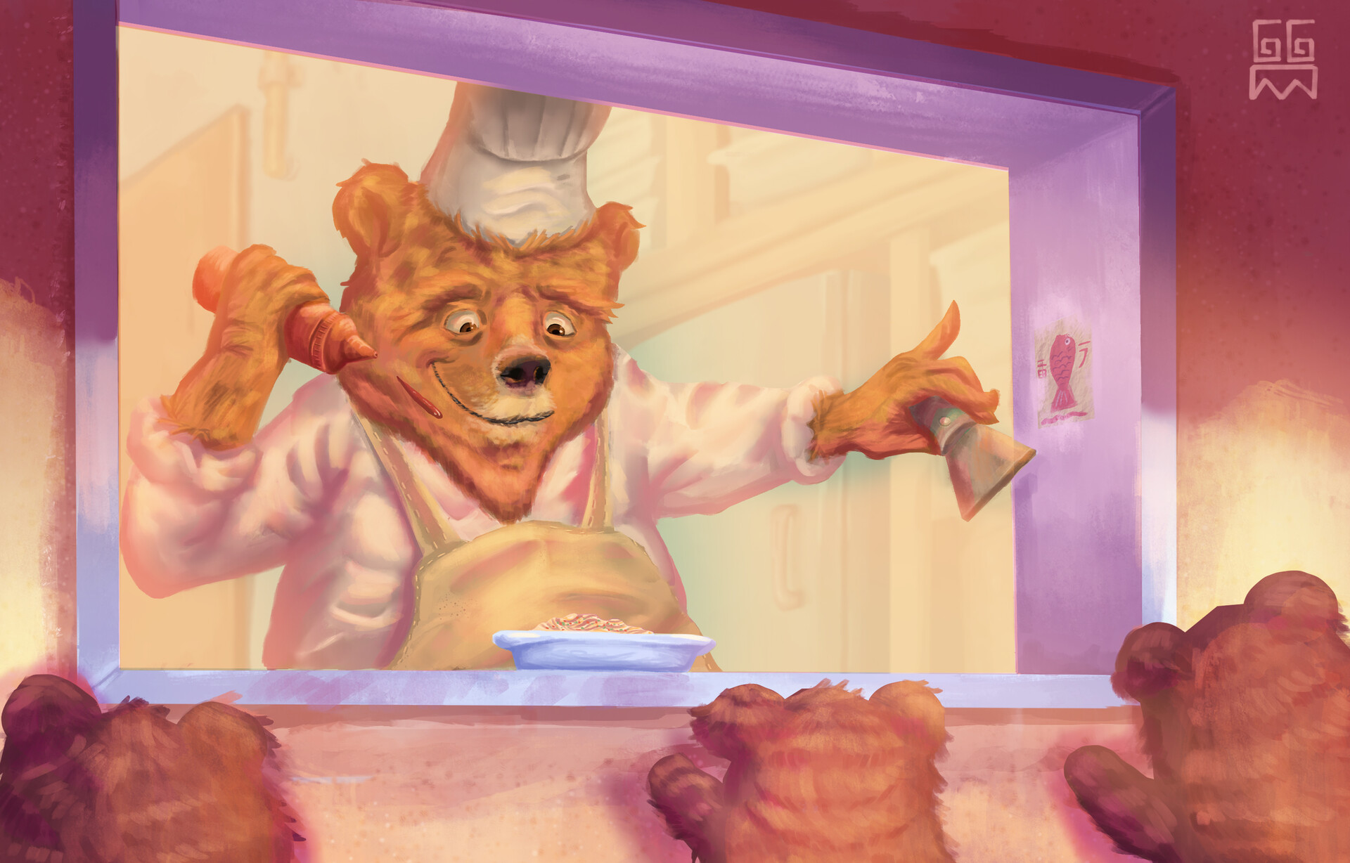 ArtStation - Bear Chef