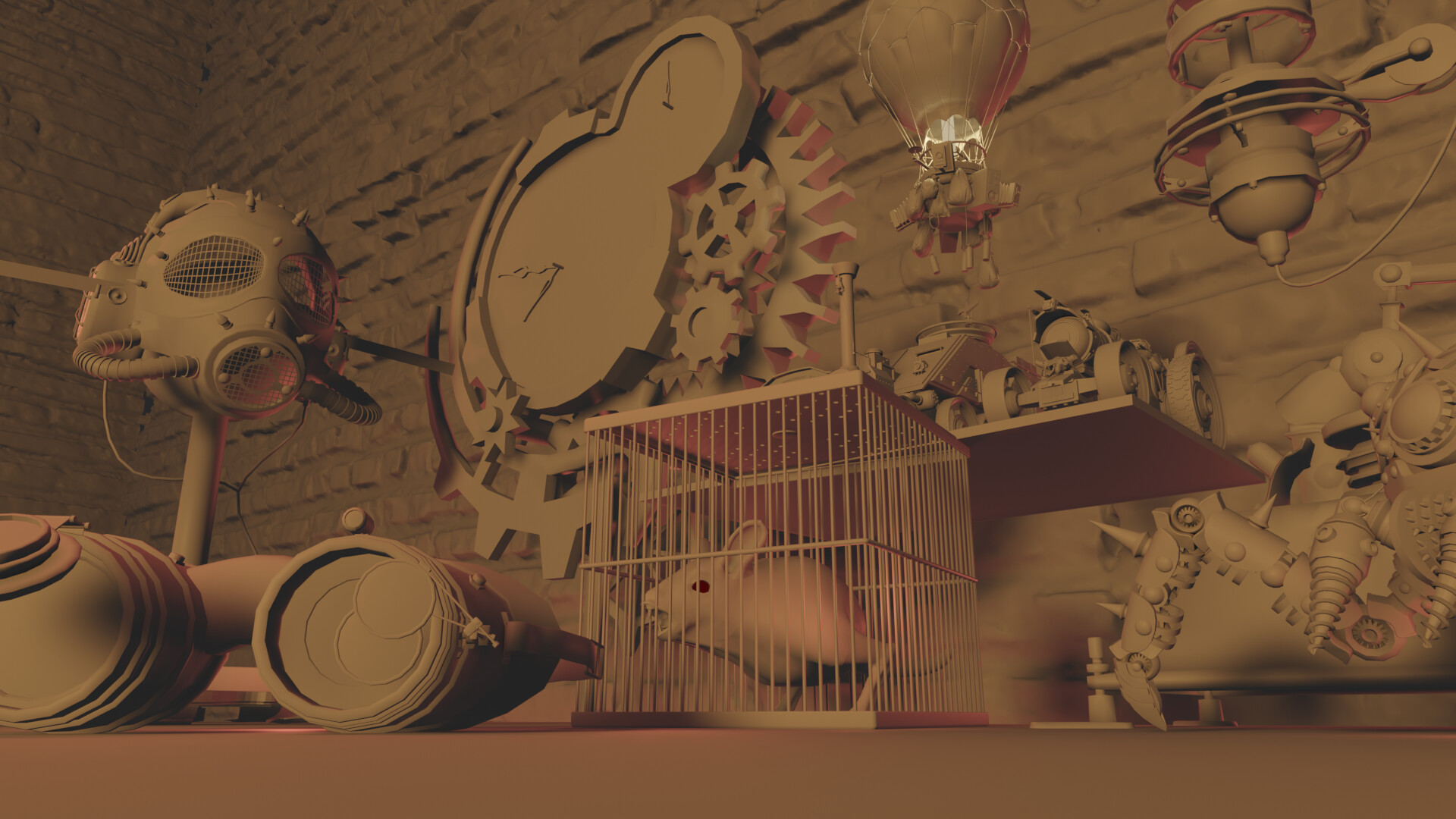 ArtStation - SteamPunk still life