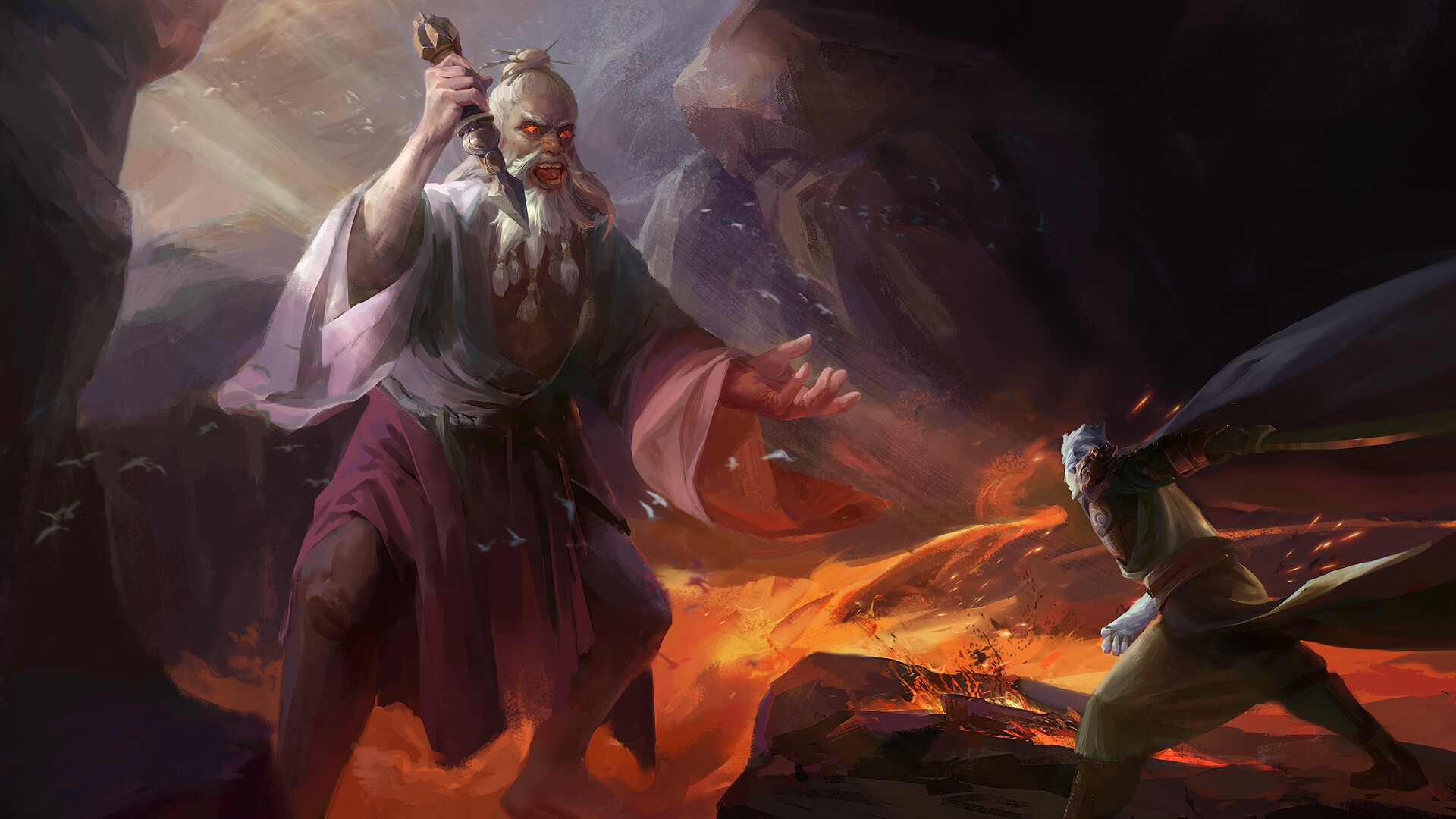 dong zhou - threaten