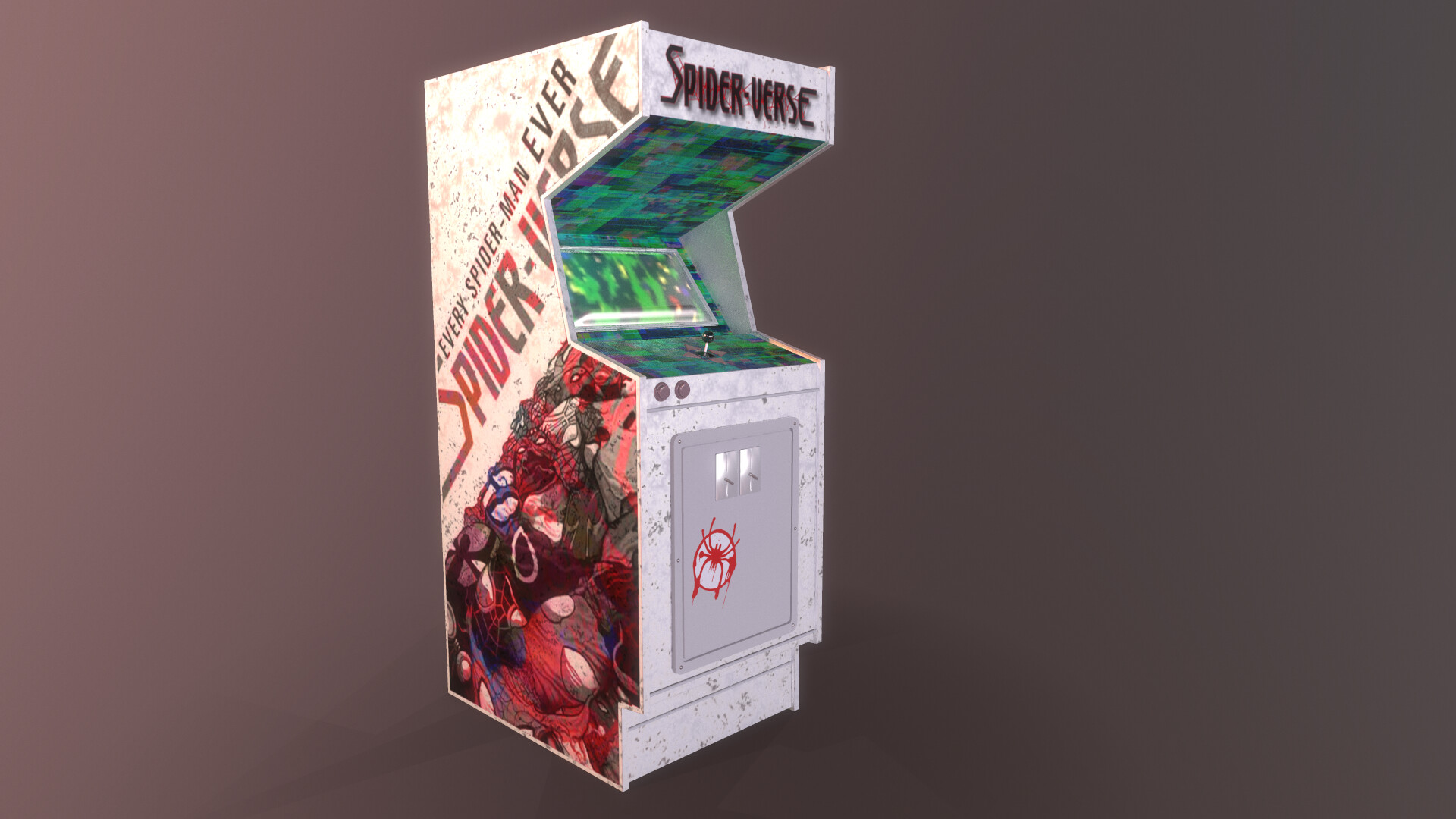 ArtStation - Spider-man themed arcade game