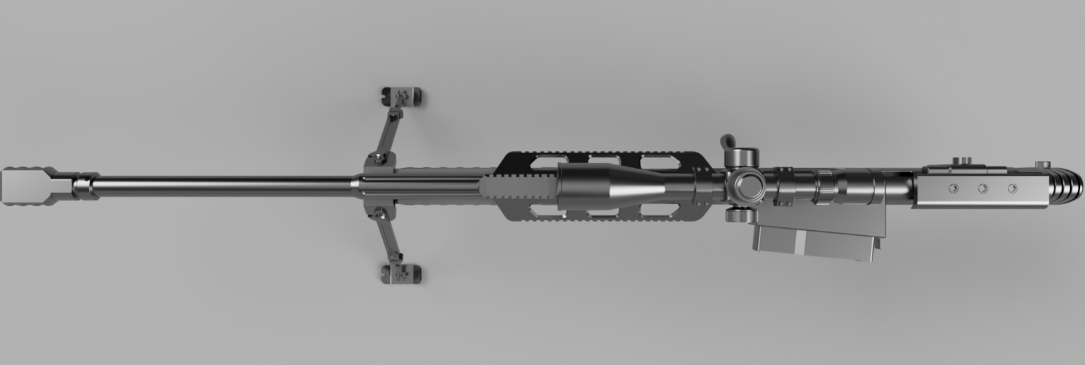 sayed abdalfatah - steyr HS-50 sniper rifle