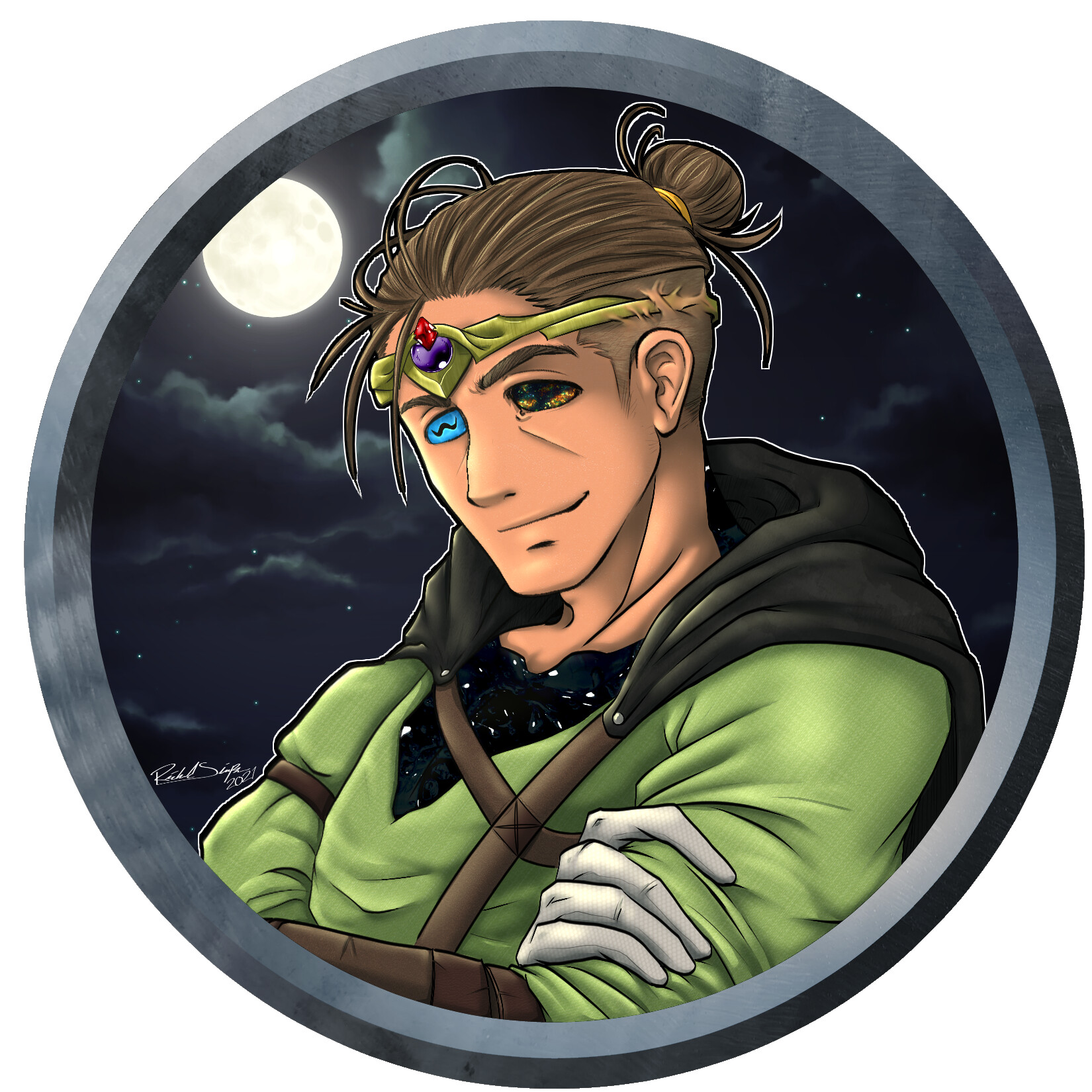 ArtStation - Cleric / Warlock Token Commission