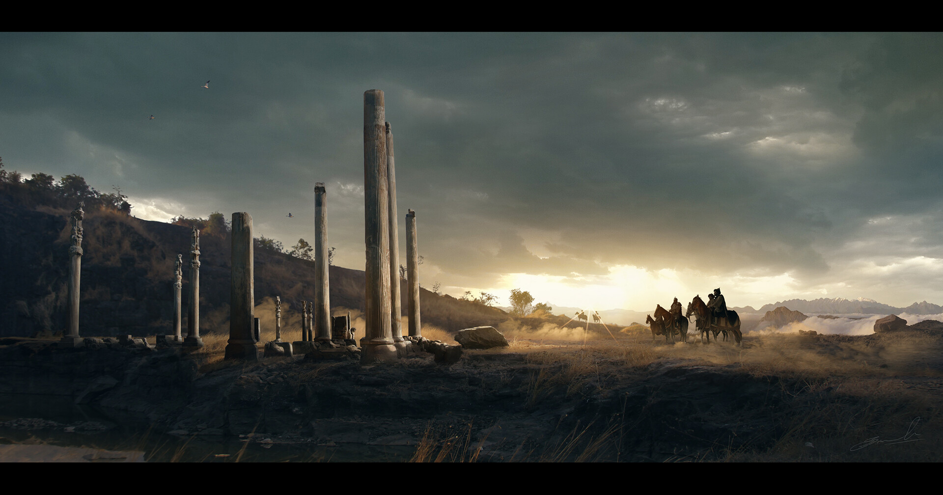 ArtStation - Fallen Pillars