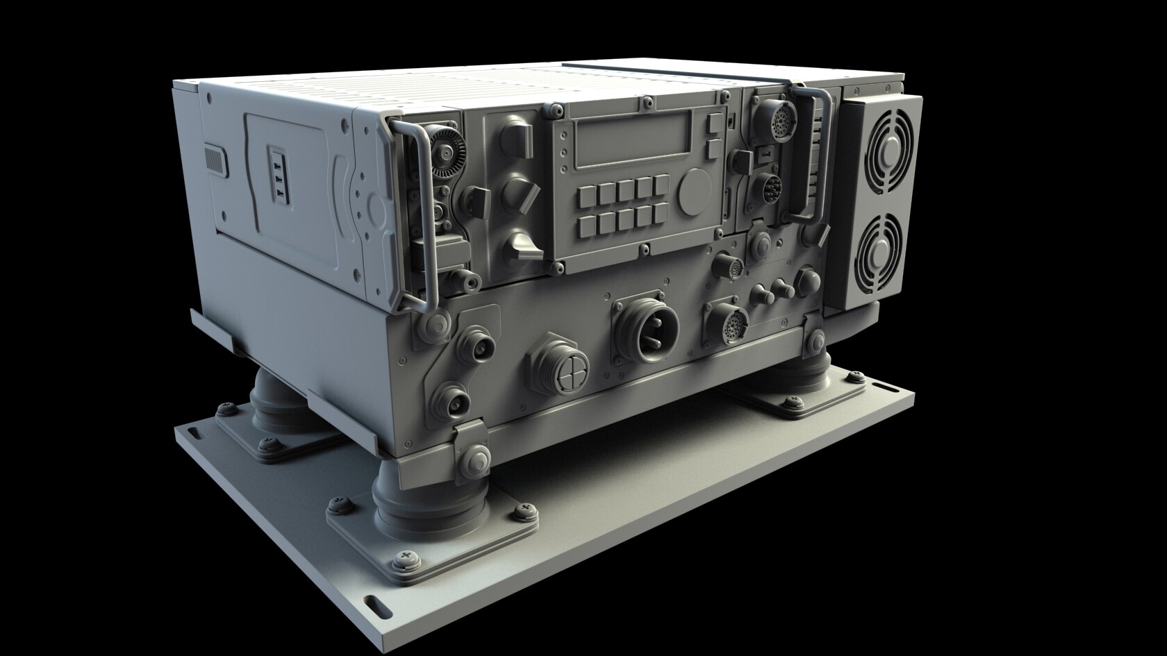 ArtStation - Military Communication Props High Poly