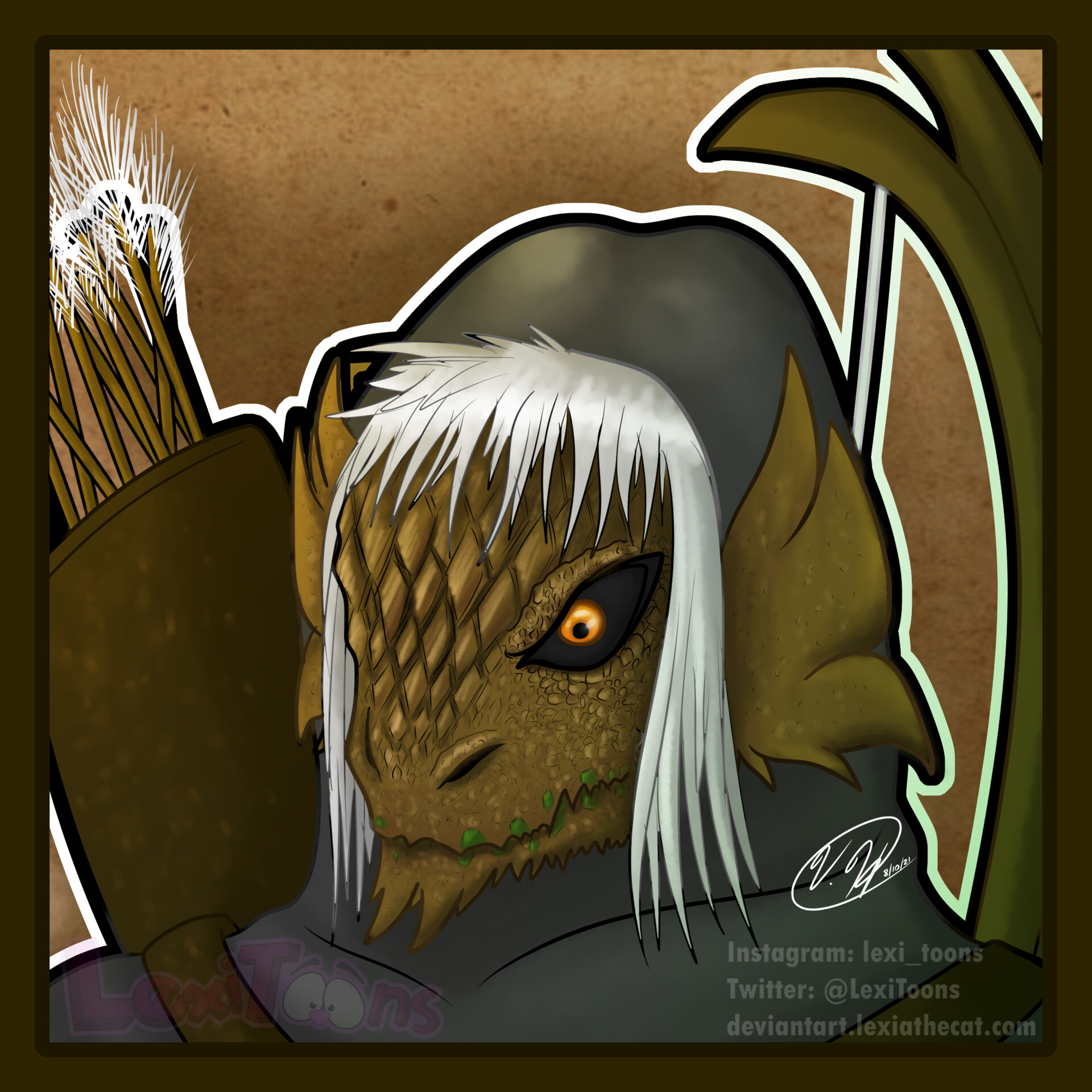 ArtStation - Dragonborn Headshot