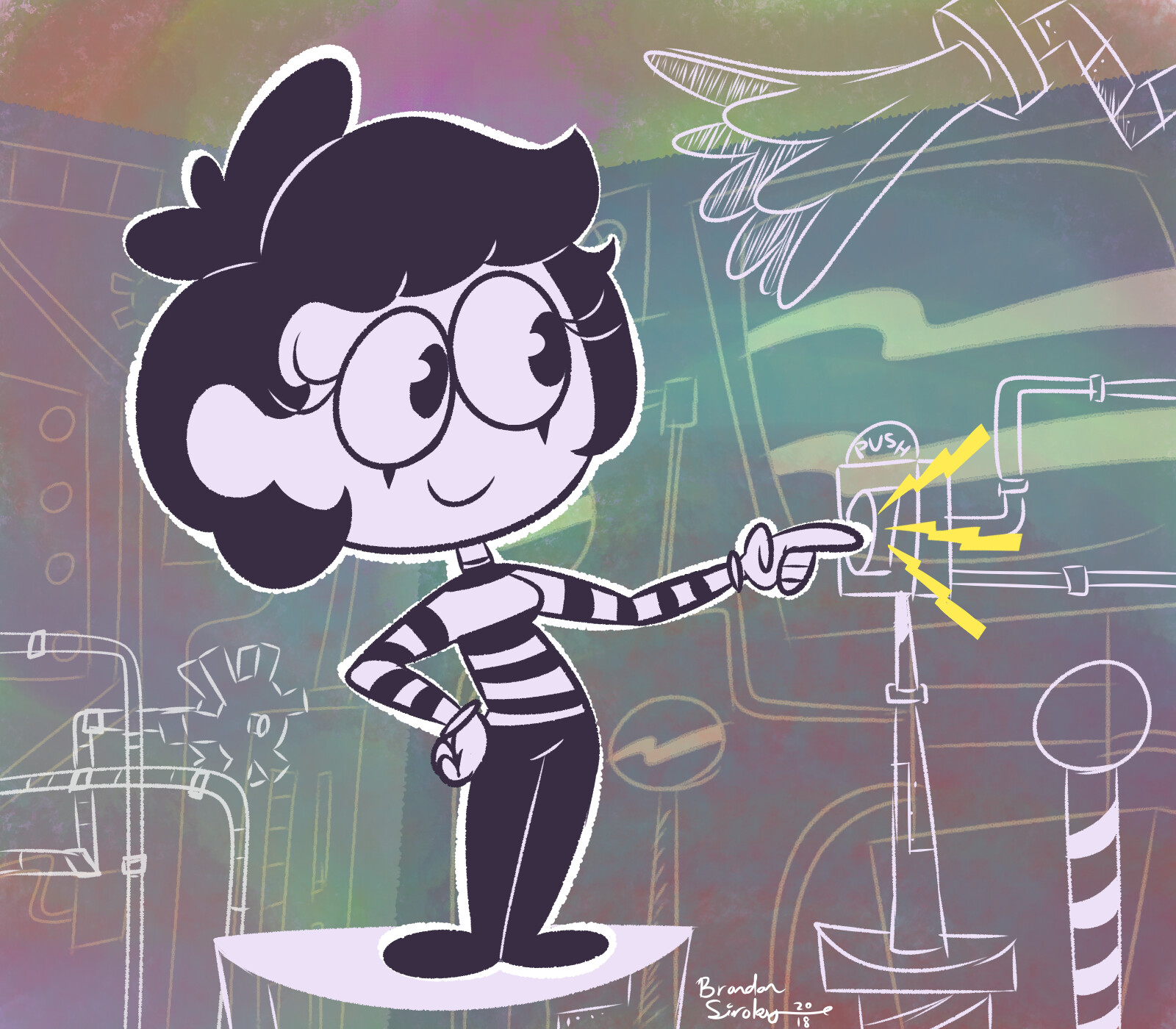 ArtStation - Tinkering Mime