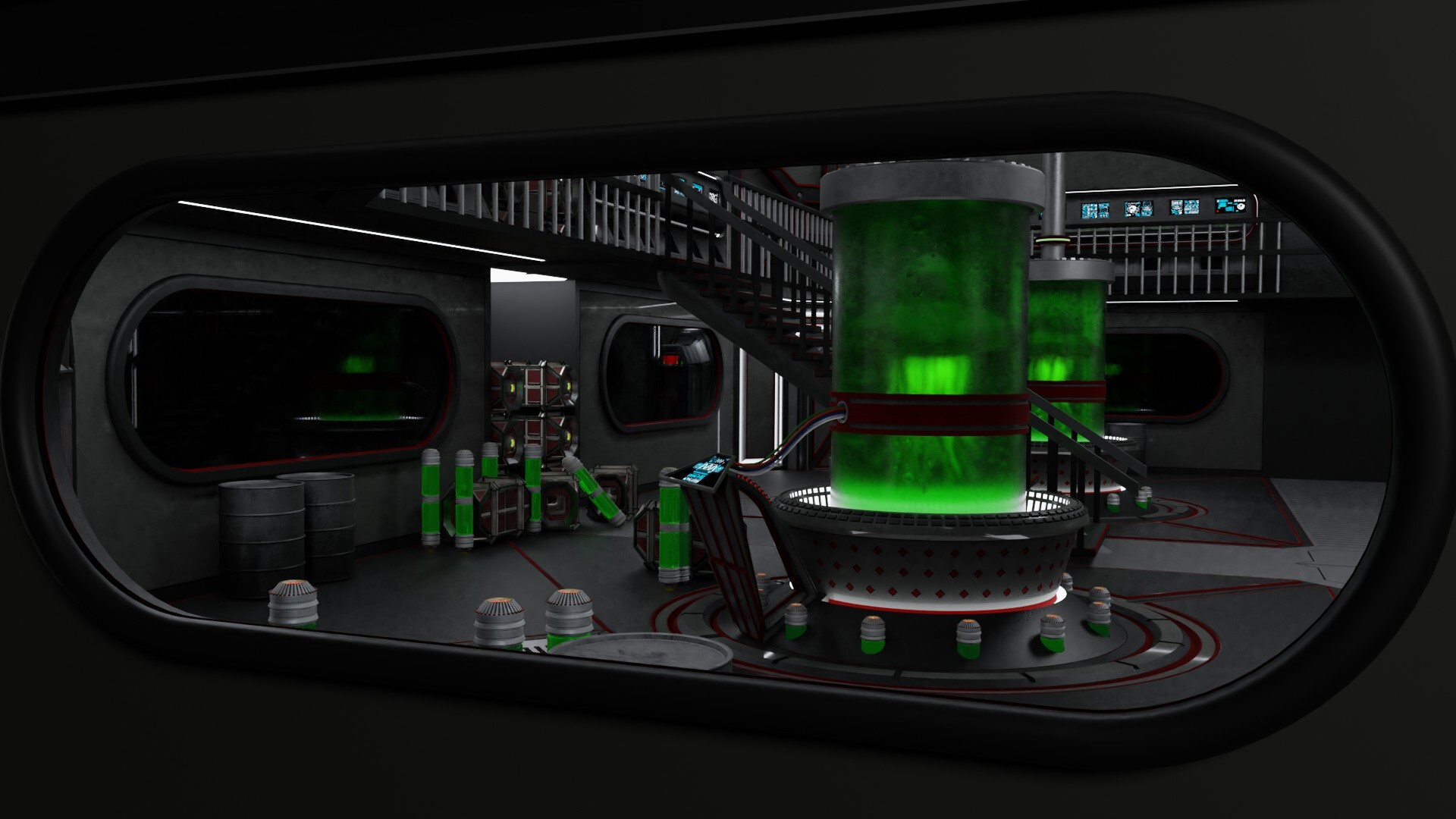 ArtStation - Alien Harvesting Lab