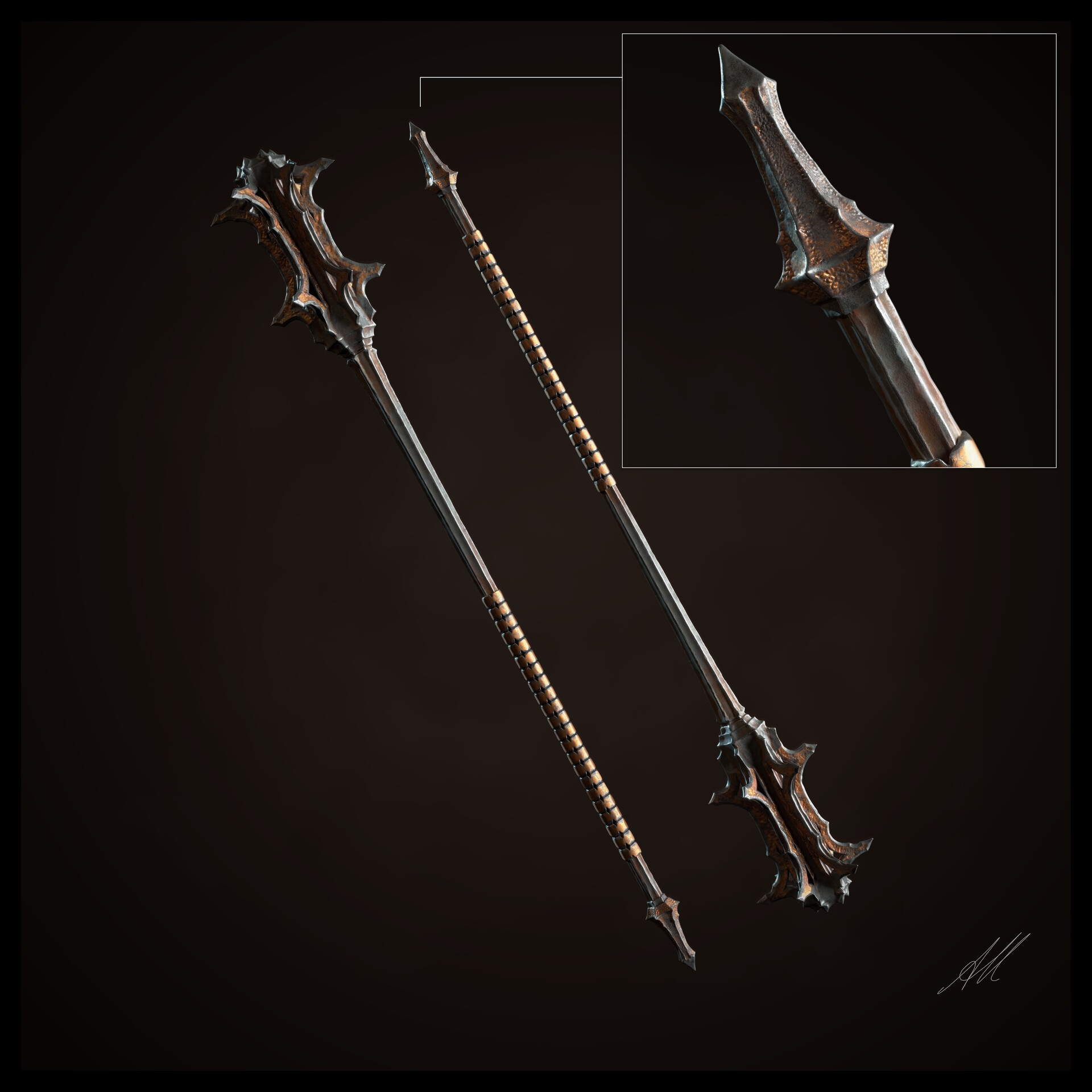 Ashita Mistry - Giant Mace - Look Dev