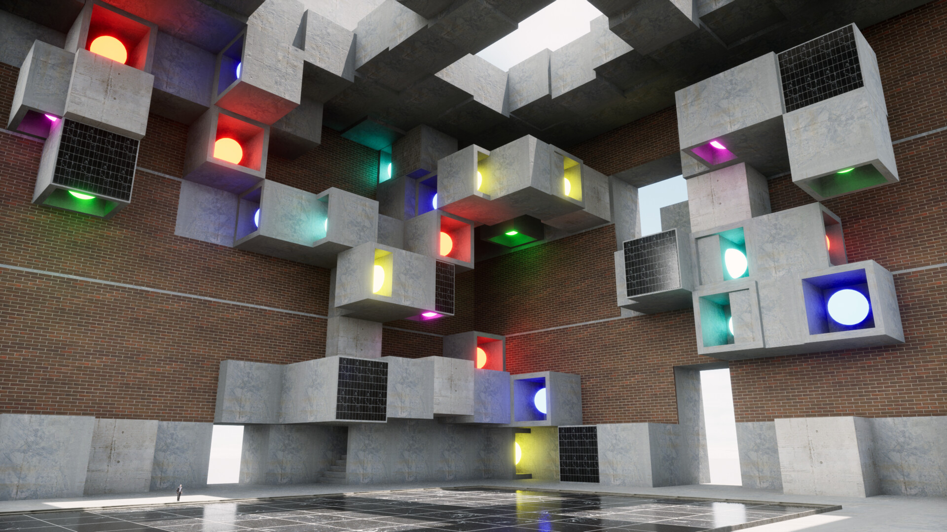 ArtStation - UE5 Impossible Architecture 01