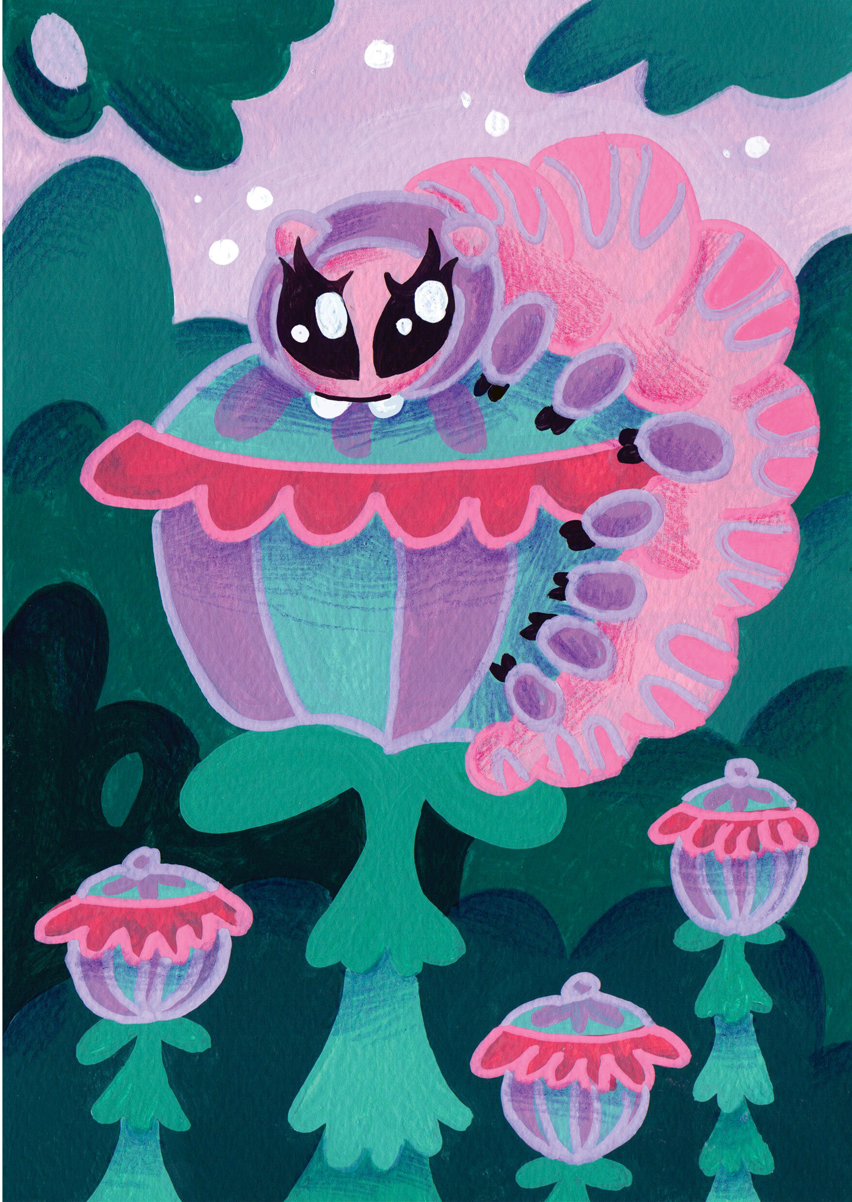 ArtStation - children illustrations from comics “Complete metamorphosis”