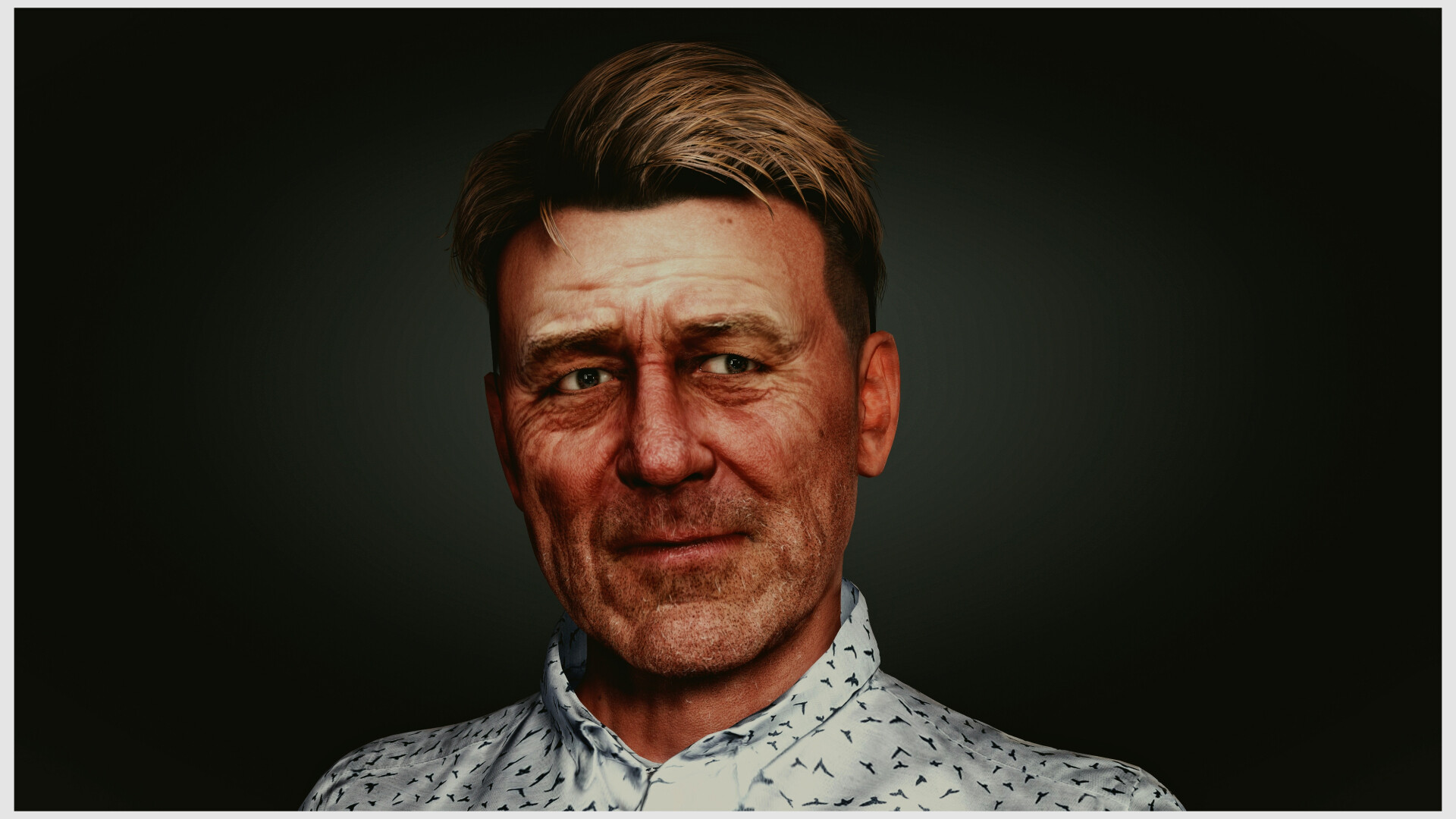 Hans Poelen - 3D character 'Mr. nice guy'