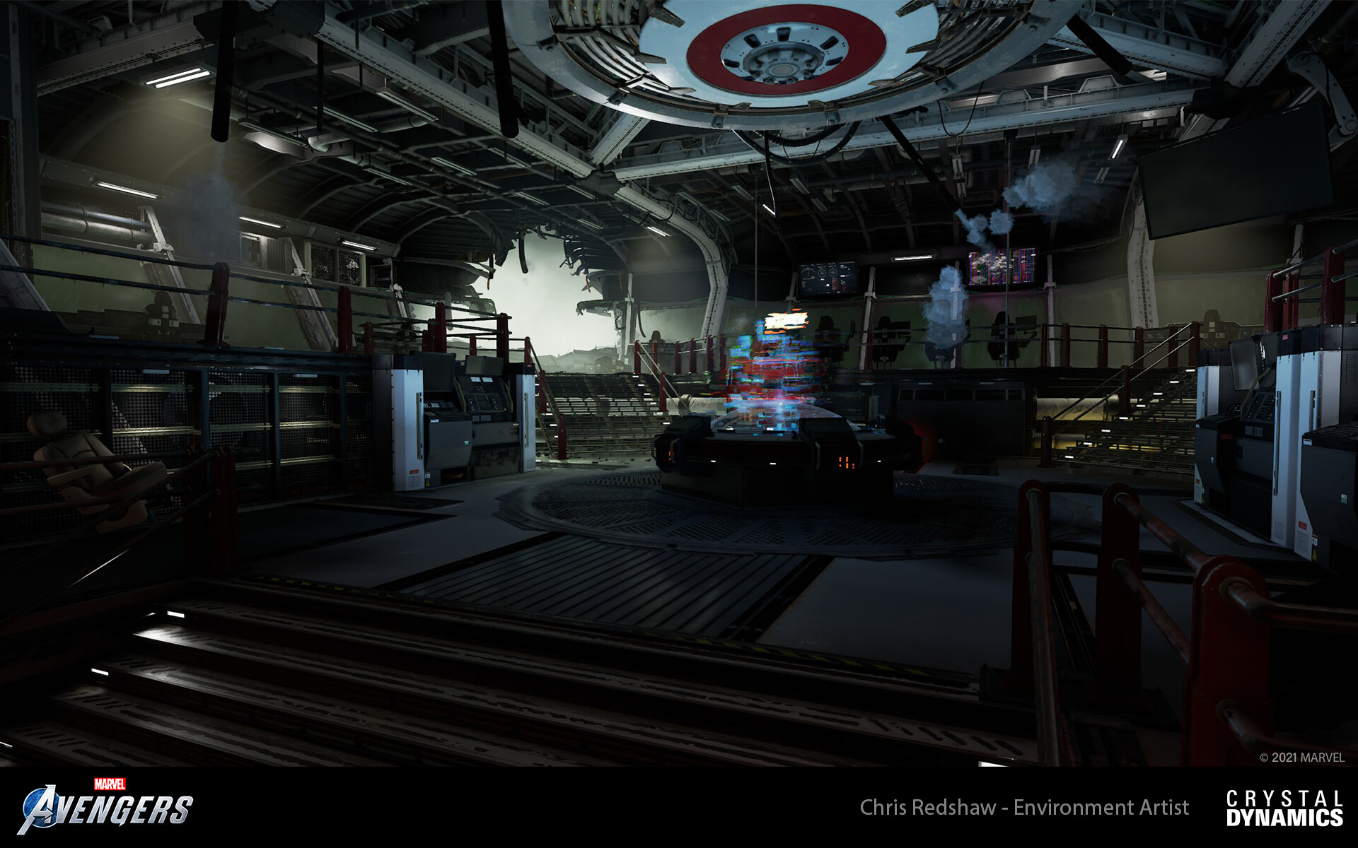 Chris Redshaw - Marvels Avengers - Helicarrier