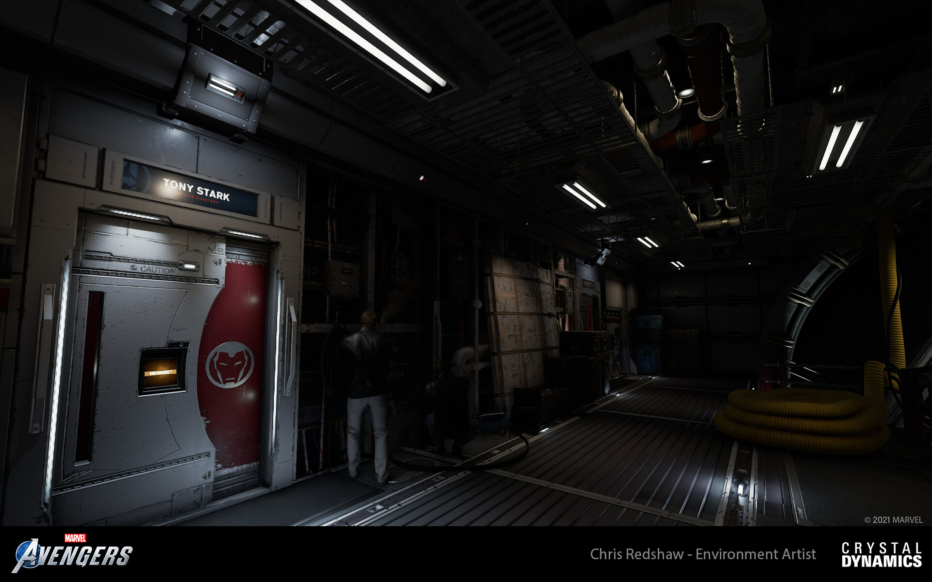 Chris Redshaw - Marvels Avengers - Helicarrier