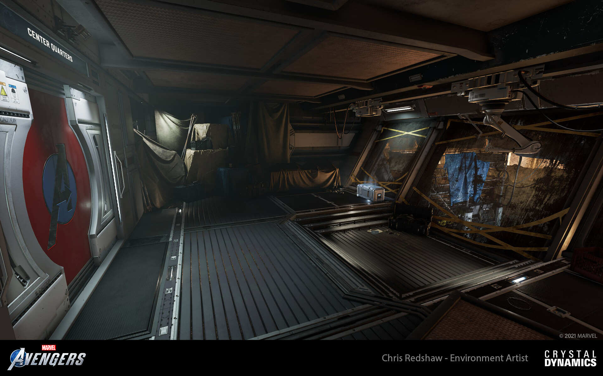 Chris Redshaw - Marvels Avengers - Helicarrier