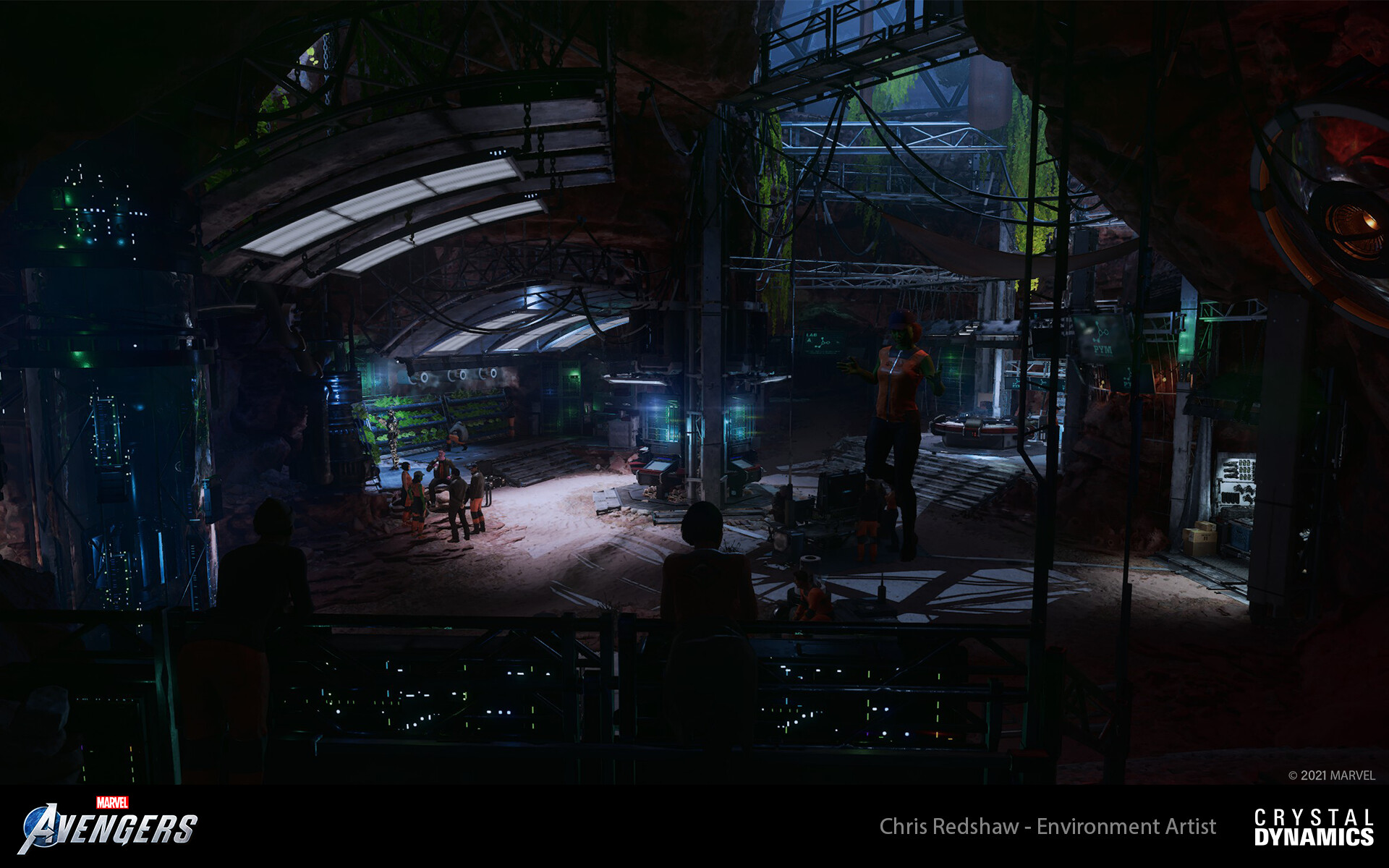 Chris Redshaw - Marvels Avengers - Anthill