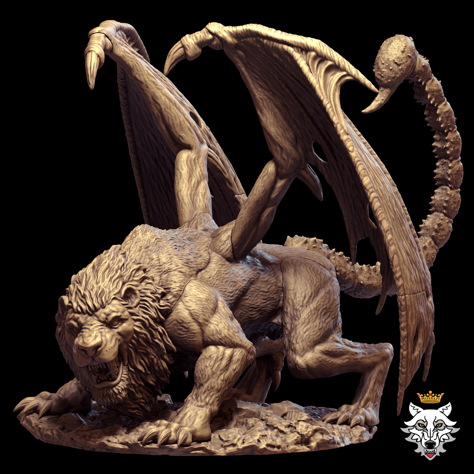 Rafael Dioli - Manticore for Mierce Miniatures
