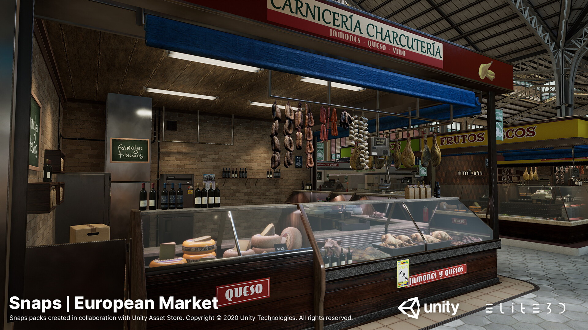 elite3d studio - European Market - Unity Snaps Art HD