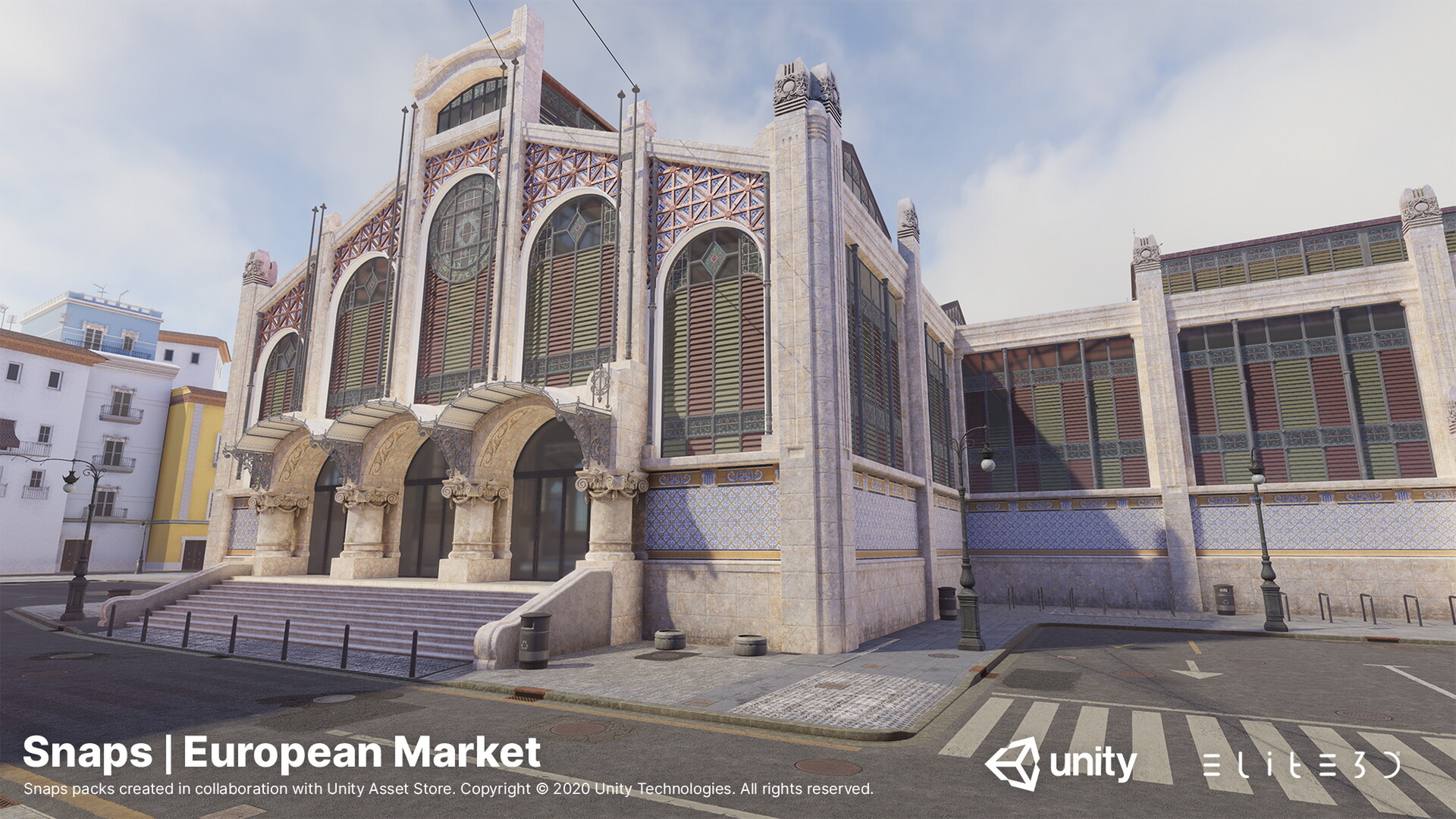 elite3d studio - European Market - Unity Snaps Art HD