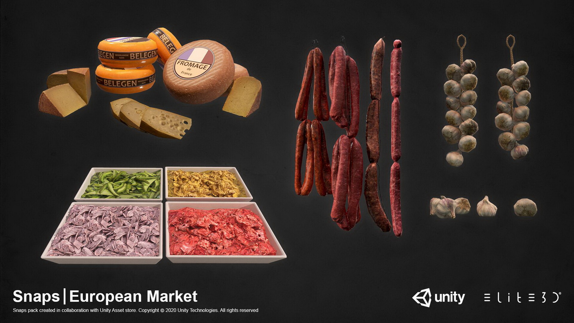 elite3d studio - European Market - Unity Snaps Art HD