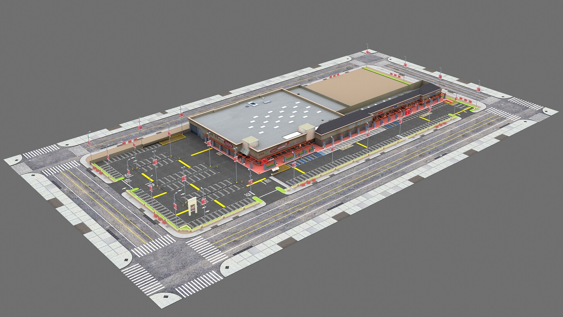 ArtStation - Retail Store 3d Model