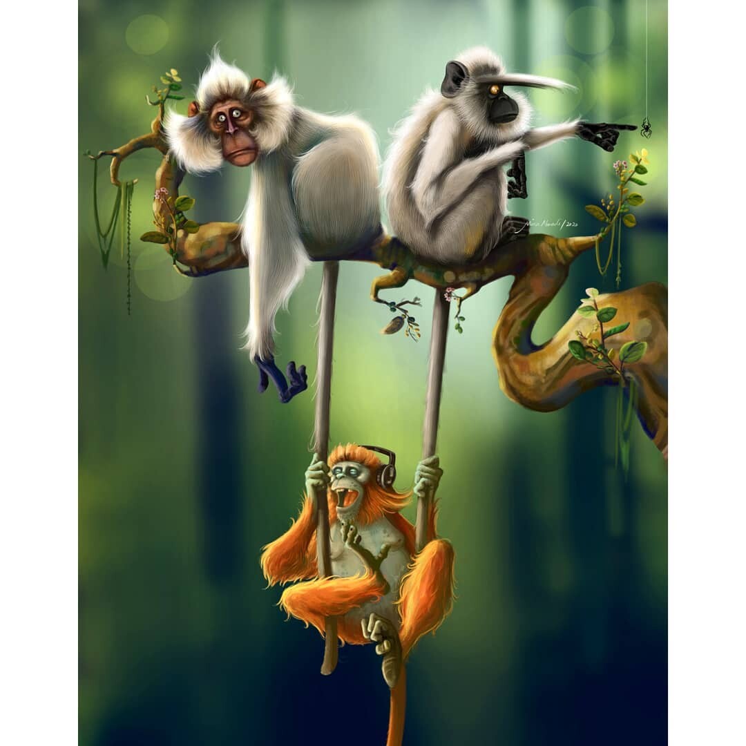 ArtStation - monkey