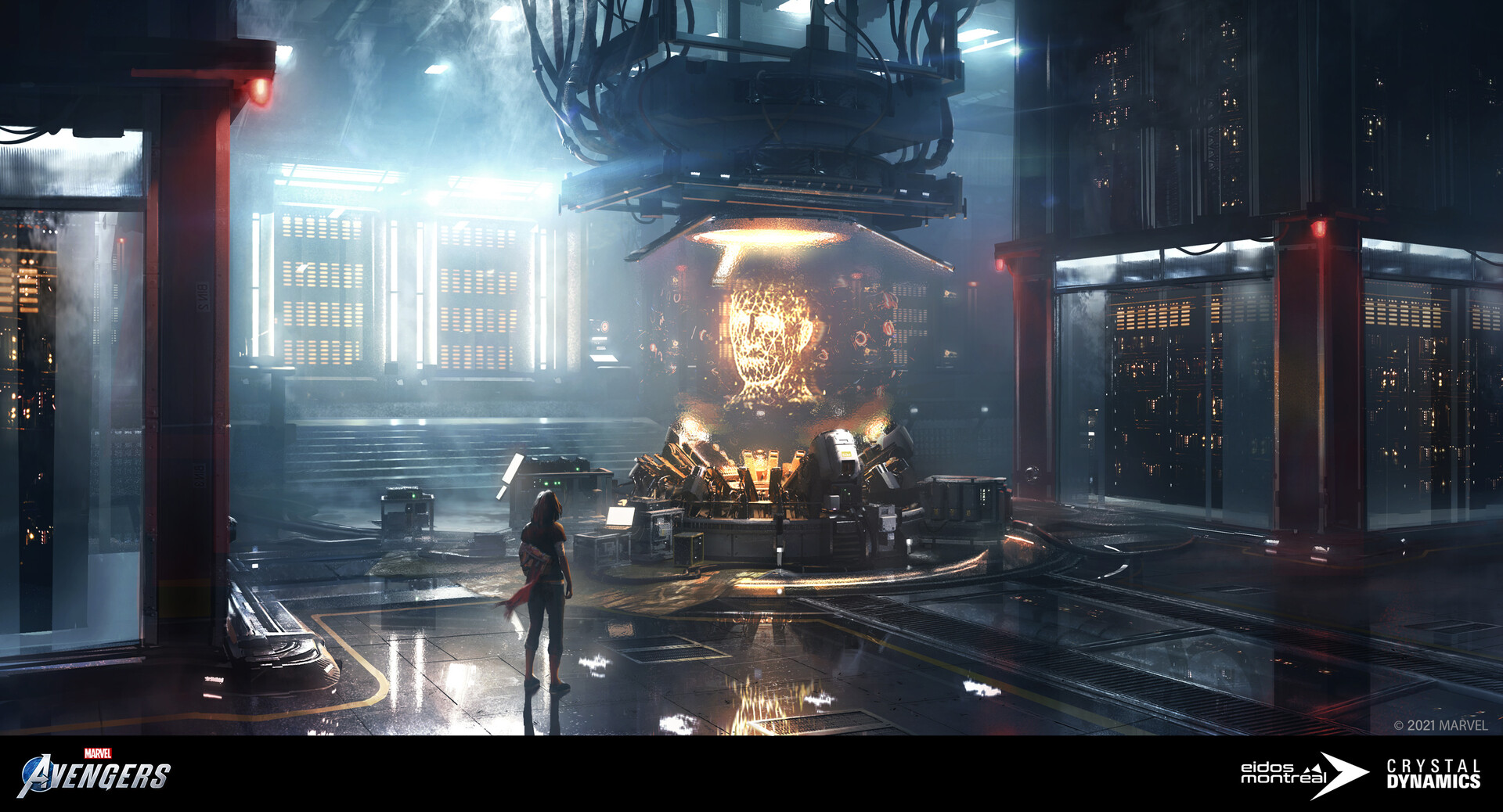 Sean Vo - Marvel's Avengers - Hellicarrier & Golden Acres